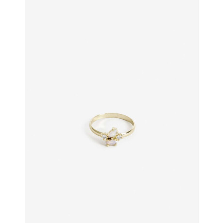 Anillos Chicos Cubic zirconia - Dorado — Tienda Soy Santander