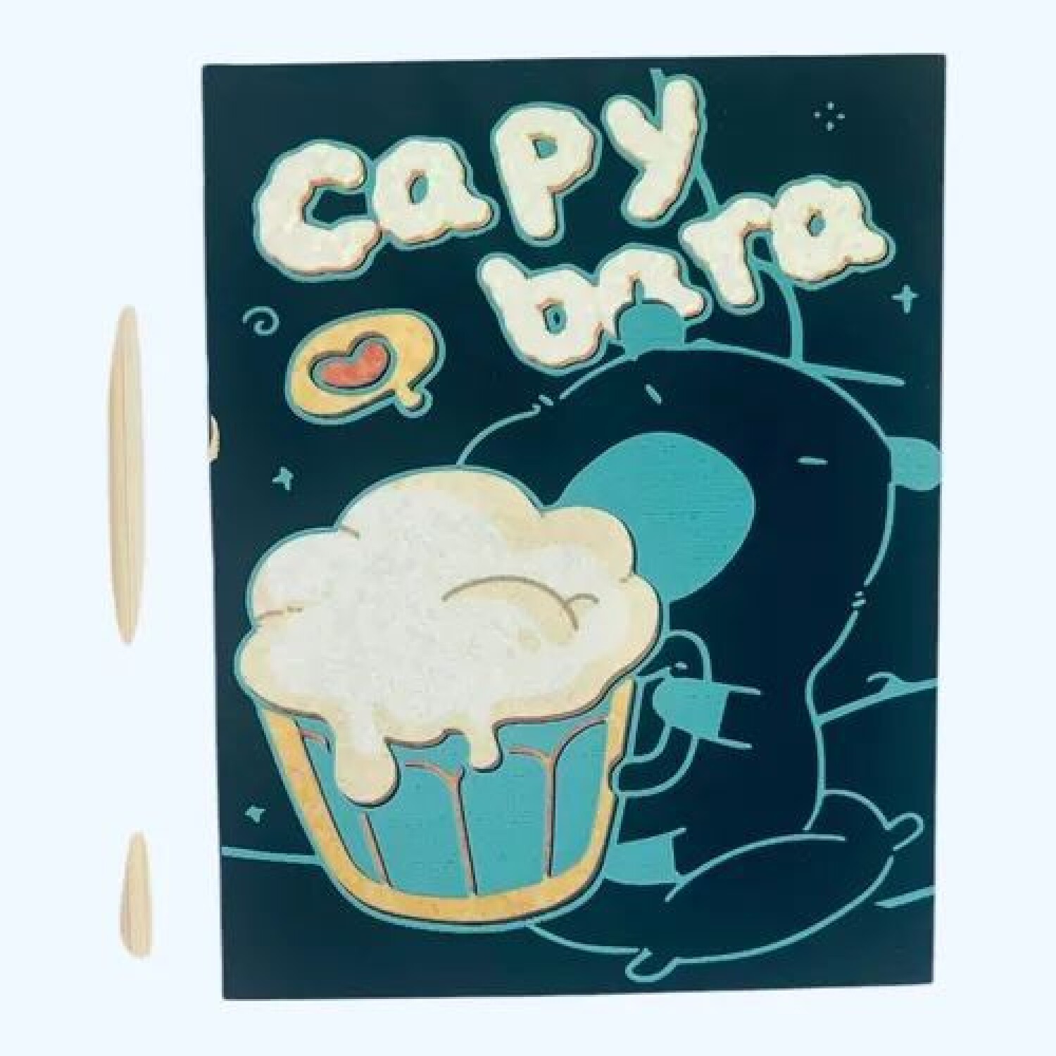 Hojas Scratch Capybara — Kokino