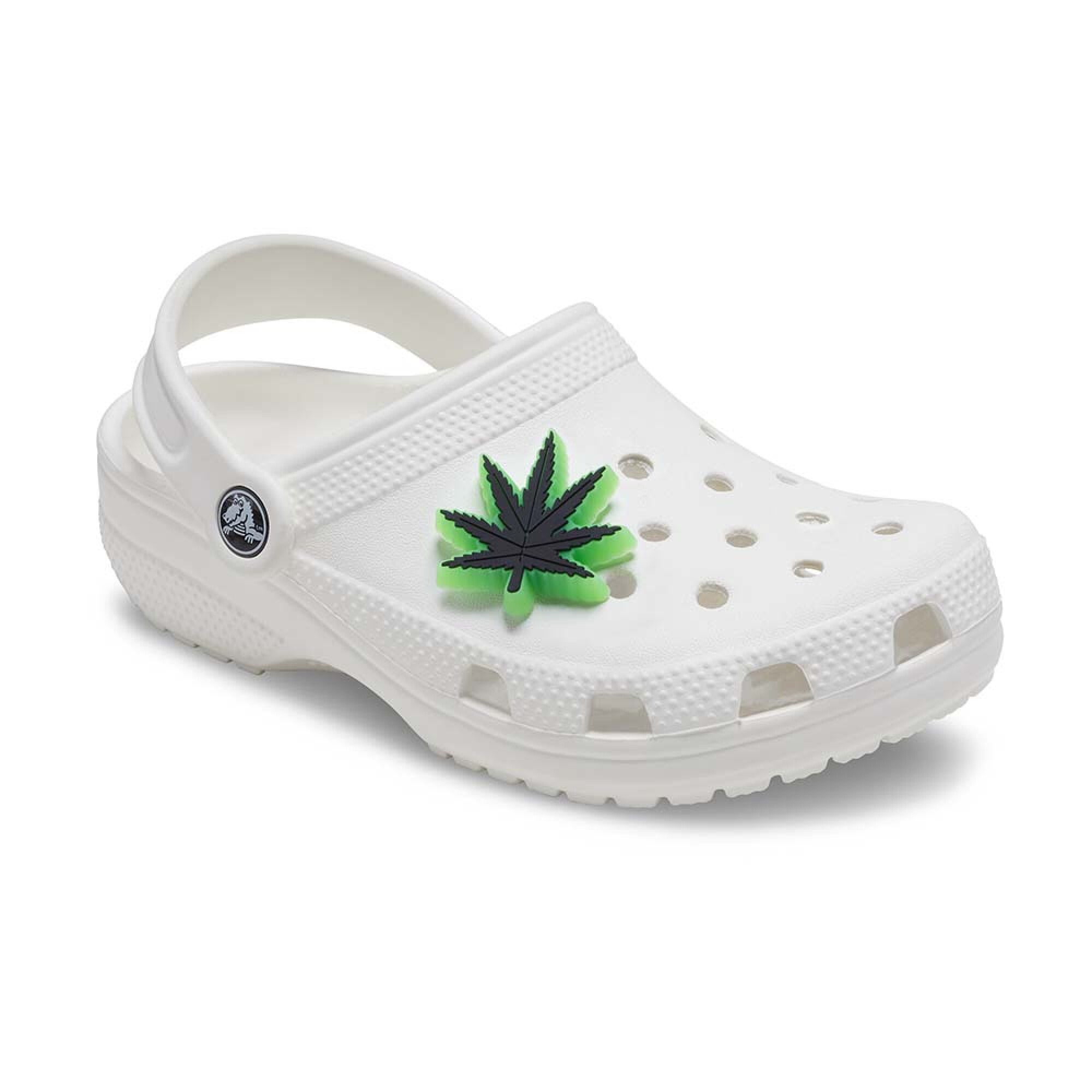Jibbitz Lights Up Hemp Leaf — Crocs