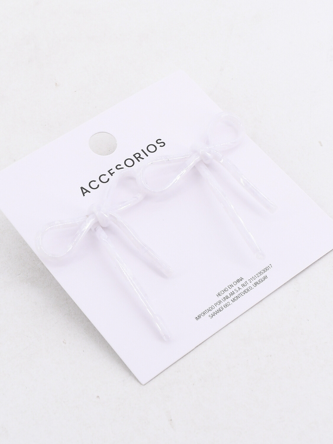 CARAVANAS MOÑAS - BLANCO — Guapa