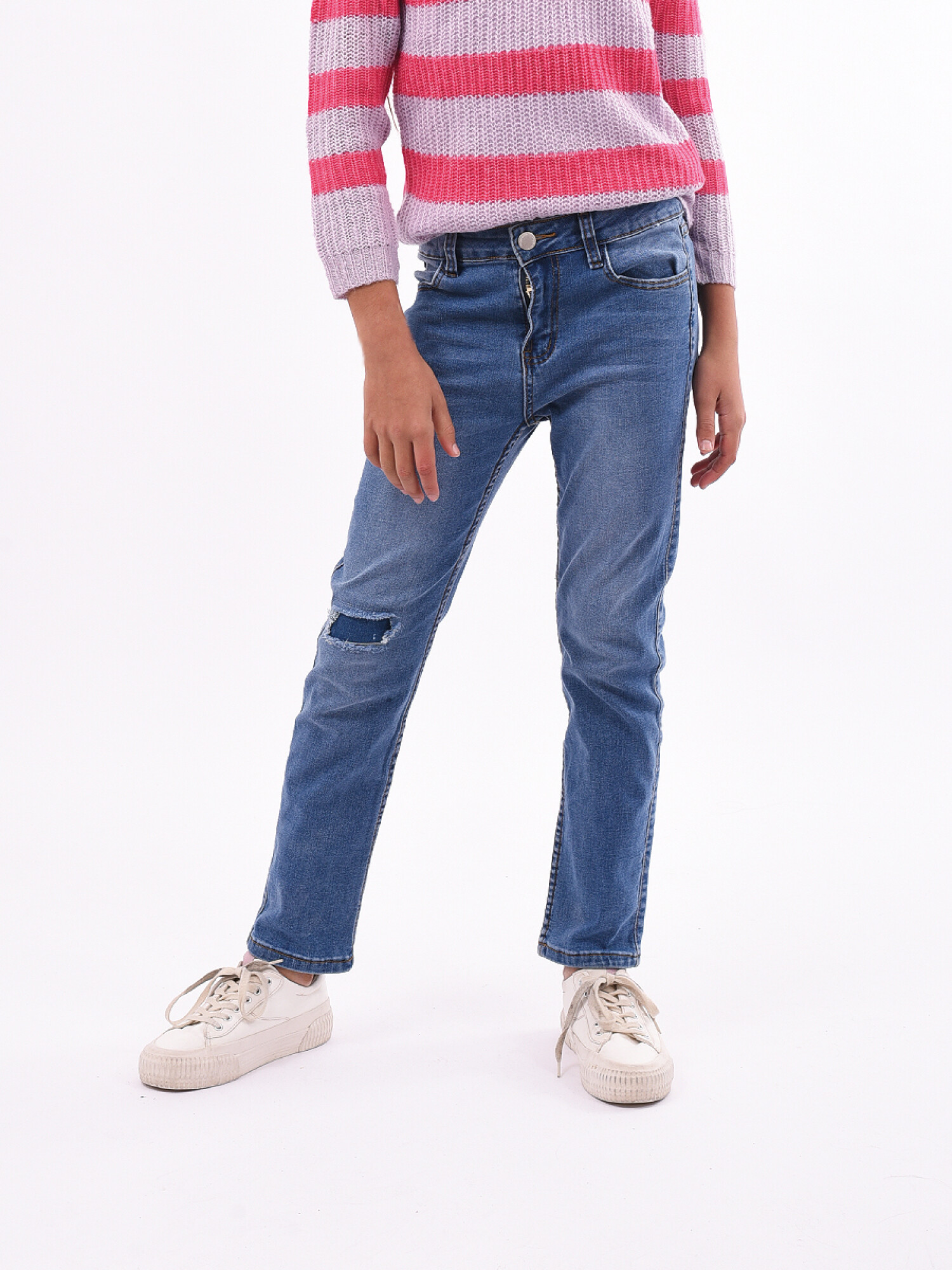 JEAN FRANCESCA TEEN - AZUL — Guapa