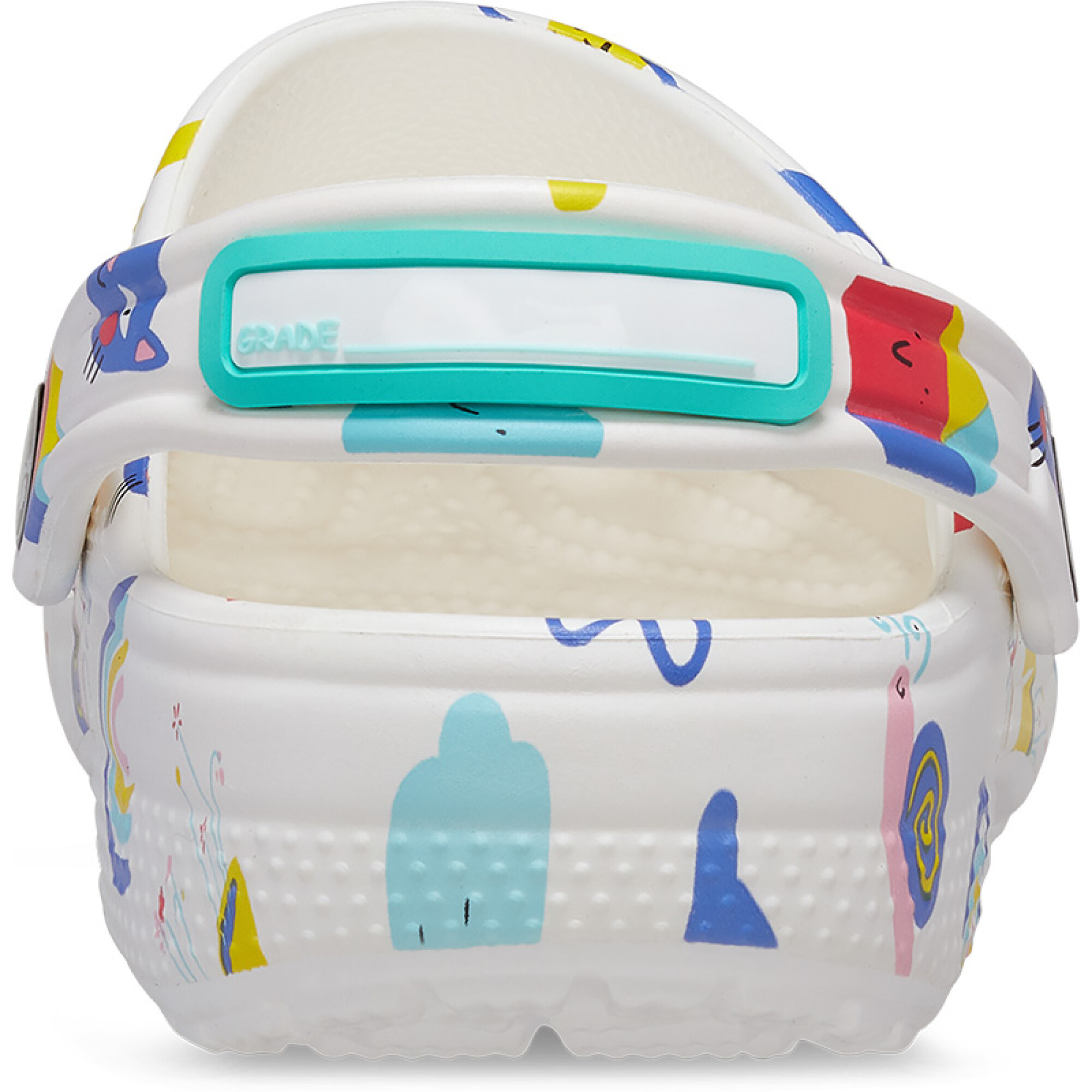 Crocs Classic Toddler Doodle Print Clog - Blanco — Crocs