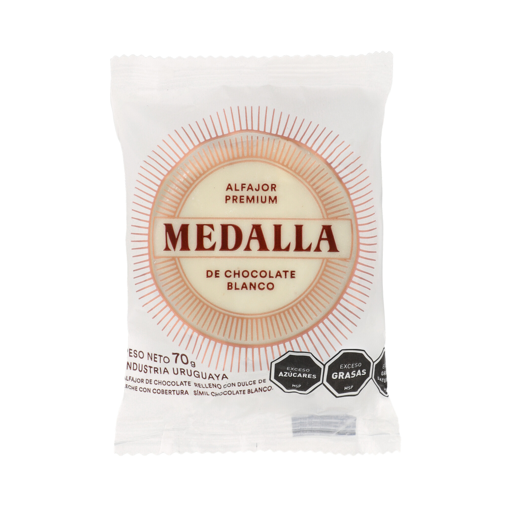Medalla Chocolate Blanco x 12 uds. — Agua Helada