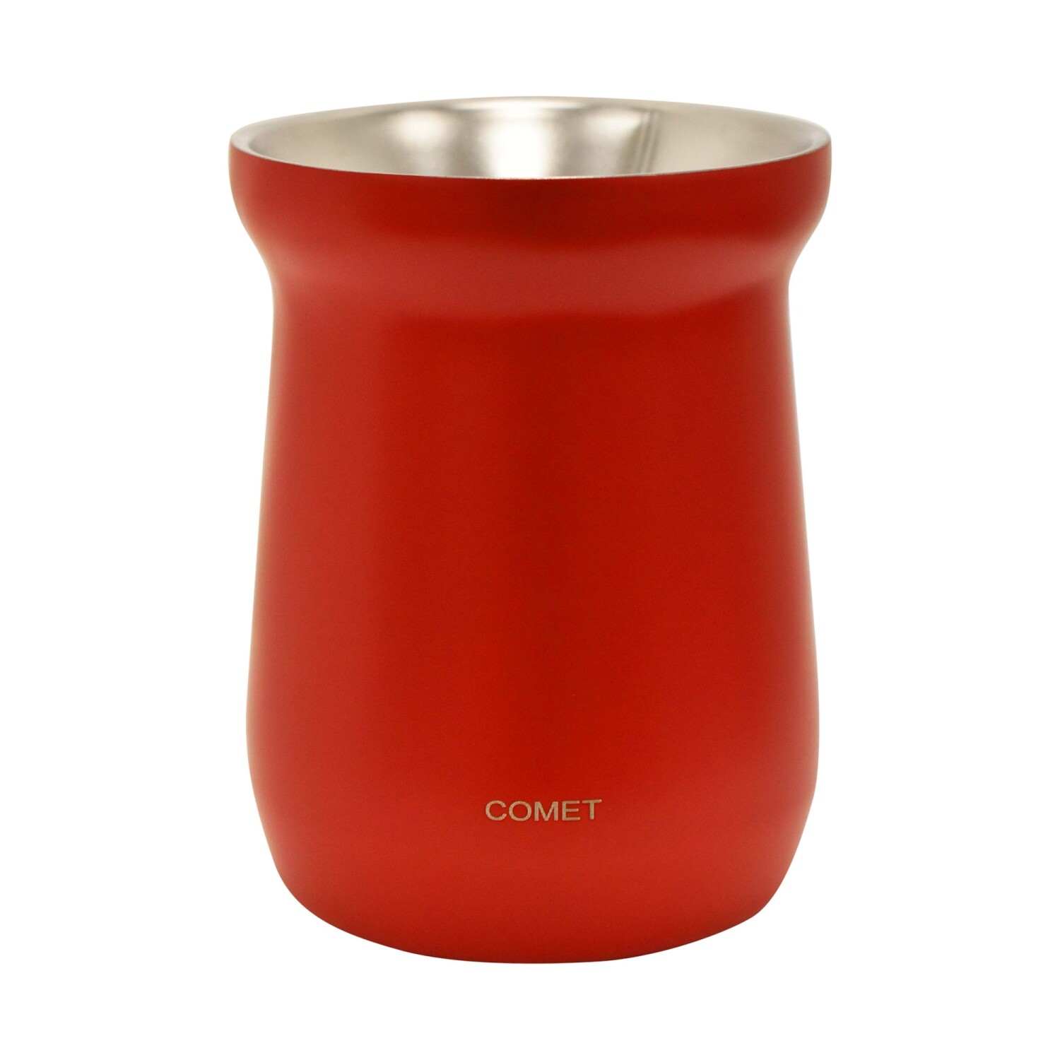 Mate Chico con Doble Pared en Acero Inoxidable 160Ml Comet - Rojo — HTS