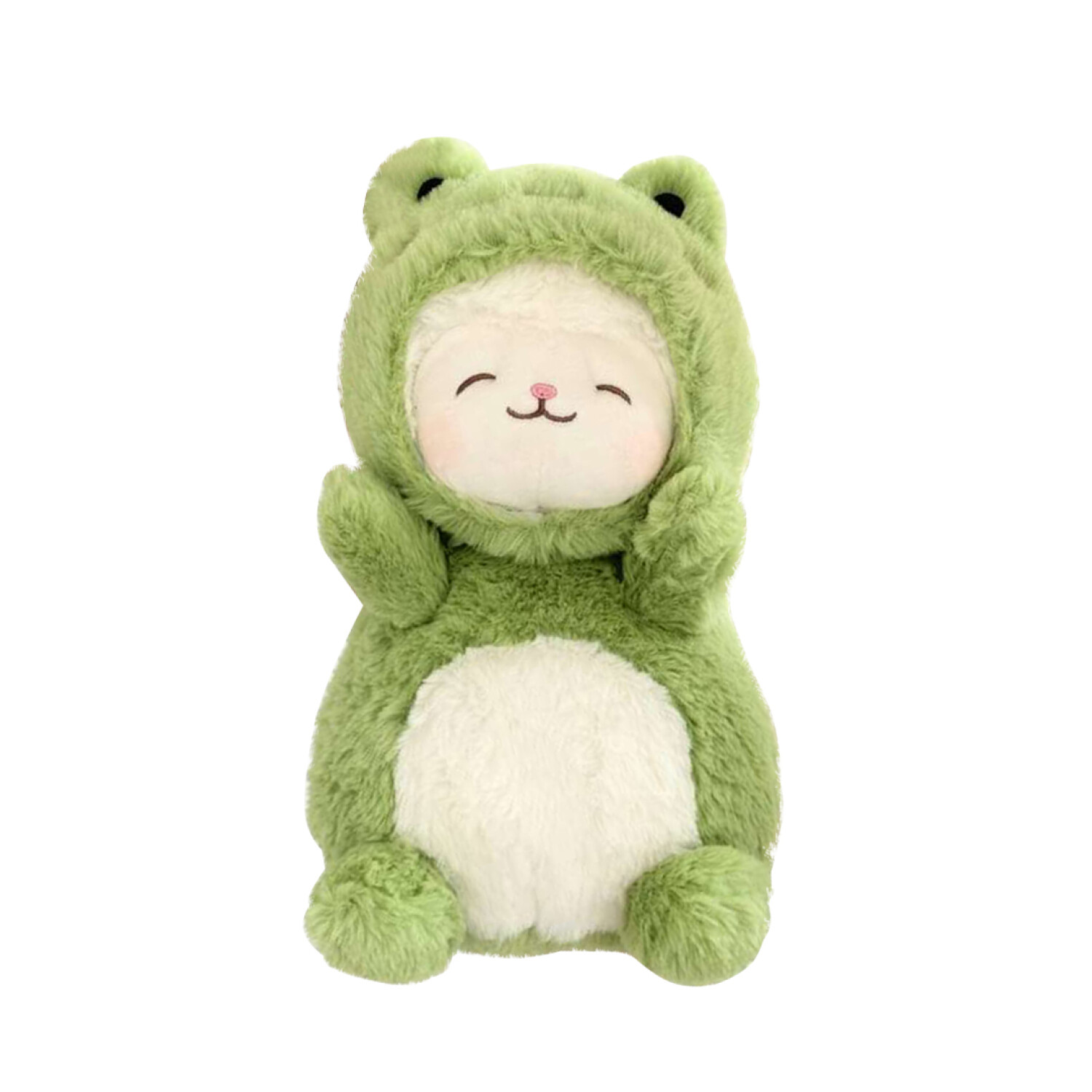 Peluche corderito disfraz - rana — Miniso Uruguay