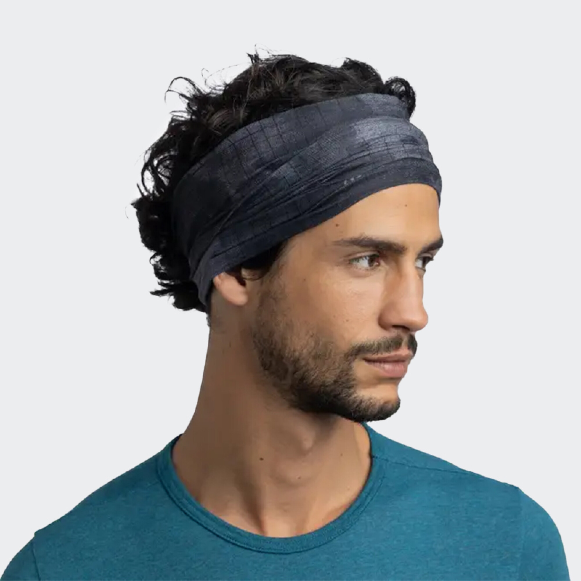 Bufanda Buff Bonsy Graphite - Gris — Fitpoint