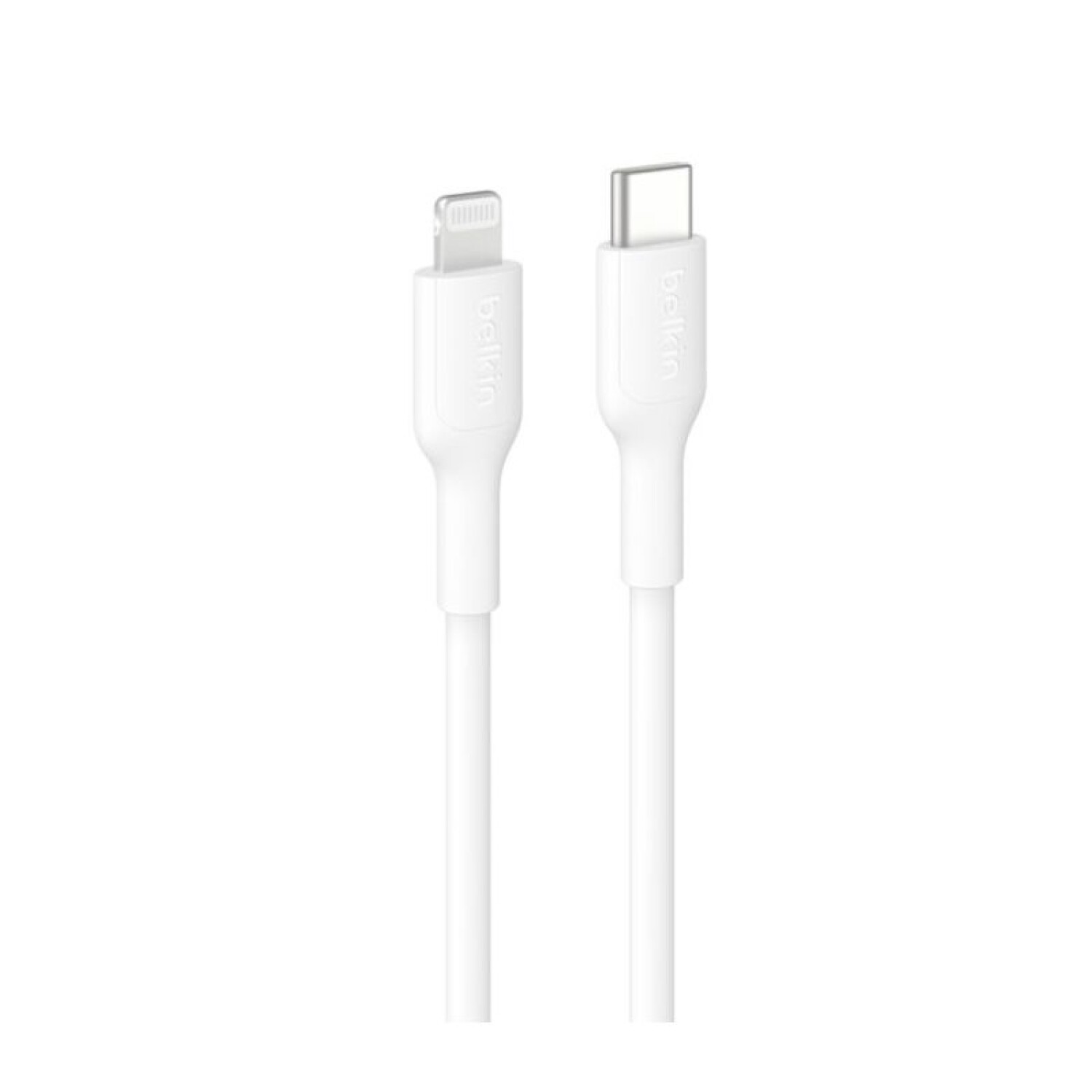 Cable Belkin USB-C / Lightning 1M White CAA003BT1MWH — Alemania Cell PY