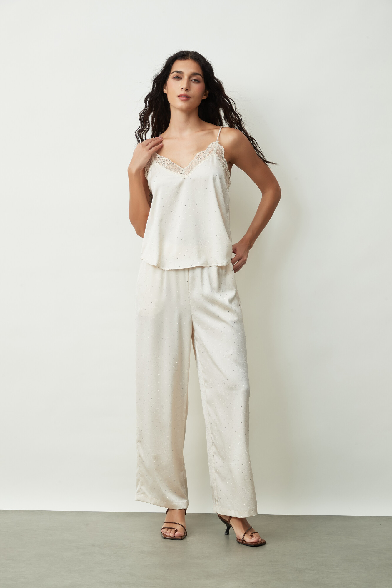 PANTALON MOIRA - OFF WHITE — Guapa - Paprika