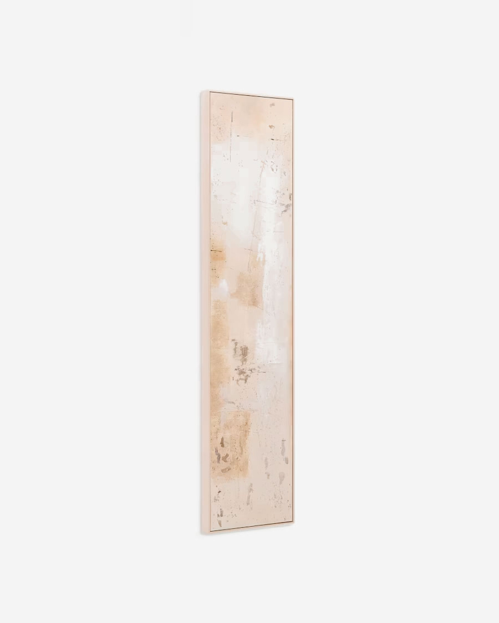 Cuadro abstracto Silpa beige oscuro - 182 x 47 cm — Kave Home