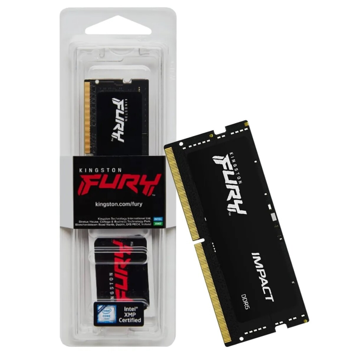 Memoria Kingston Fury Impact DDR5 16GB 5600MHZ Sodimm — Universo Binario
