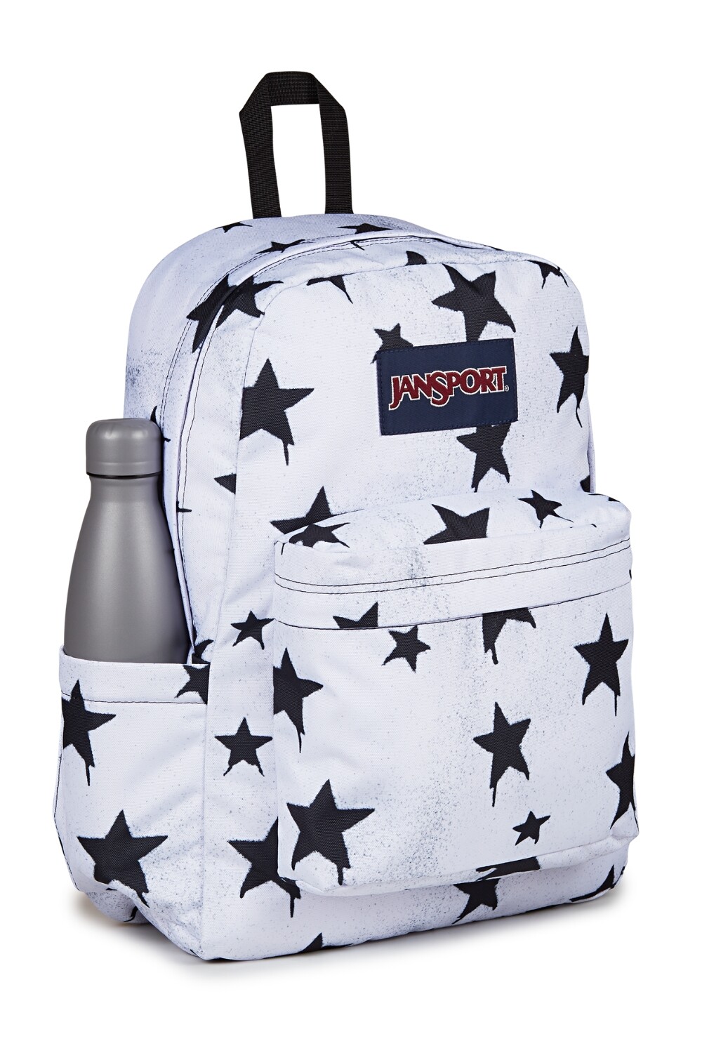 MOCHILA SUPERBREAK PLUS - SPRAYED STARS BLACK — Jansport