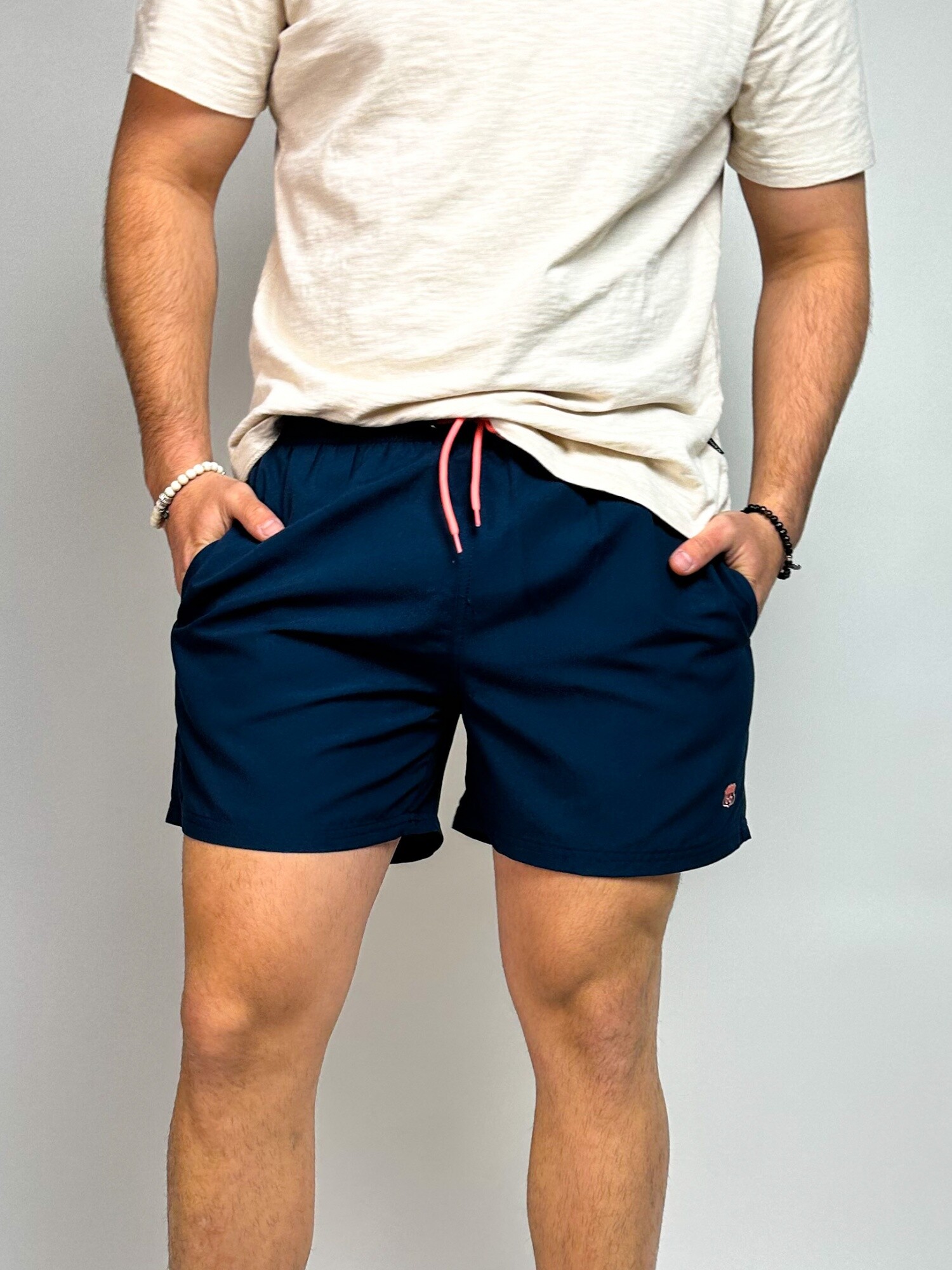 Short de baño liso Aldo - Navy — Route 66