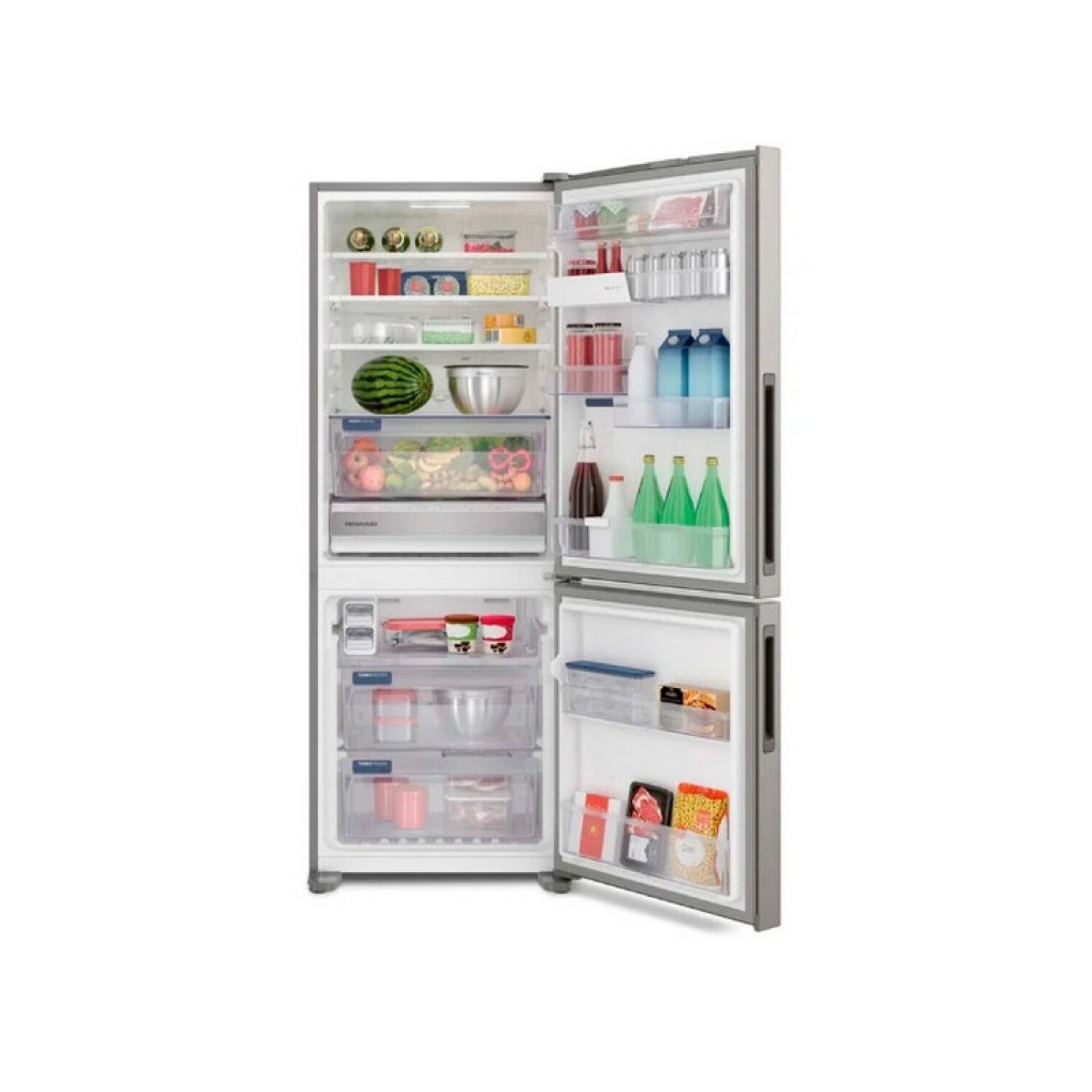 HELADERA ELECTROLUX FREEZER ABAJO 527 Lts. INOX. INVERTER ...