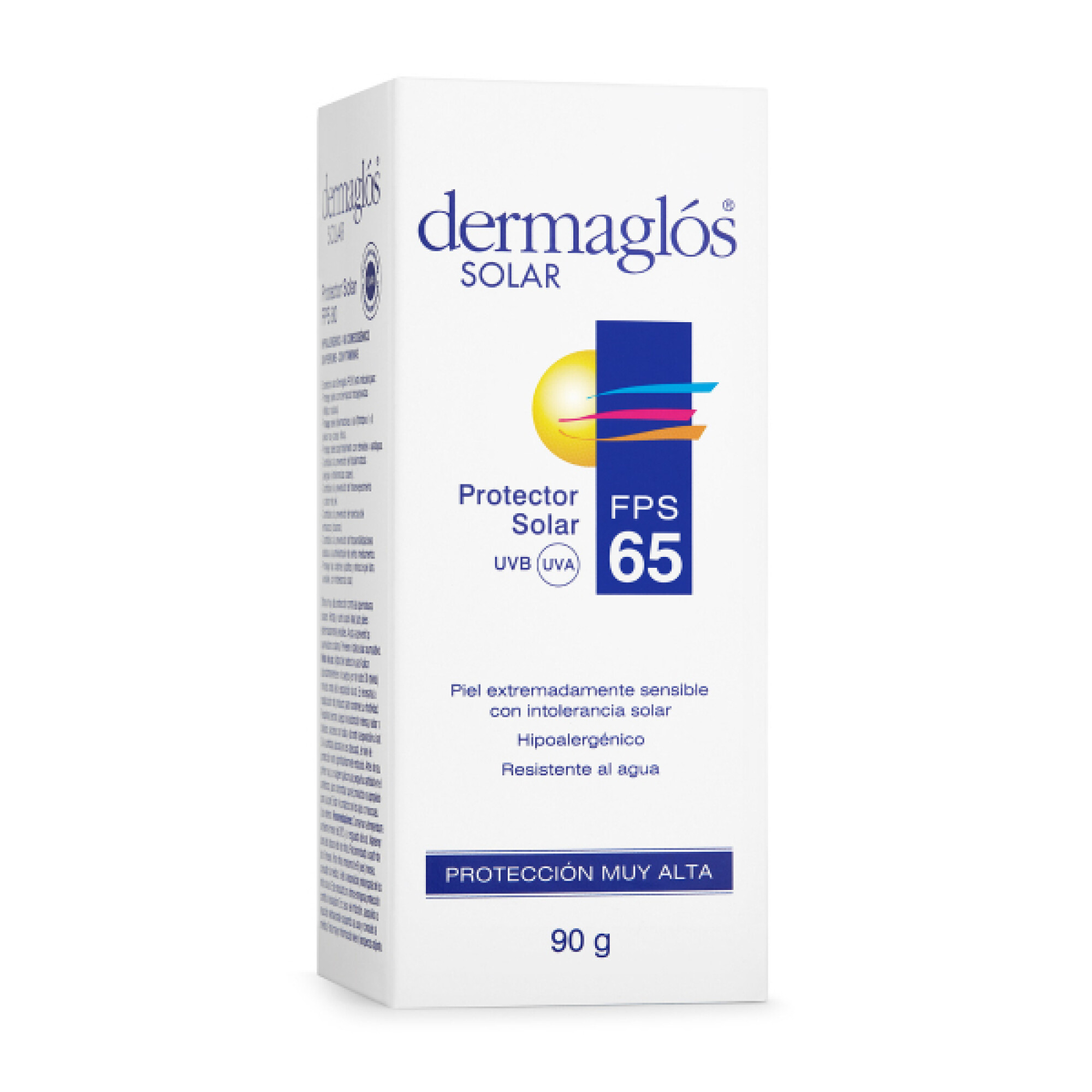 Protector solar FPS 65 Dermaglós 90 gr. — Farmacia Goes