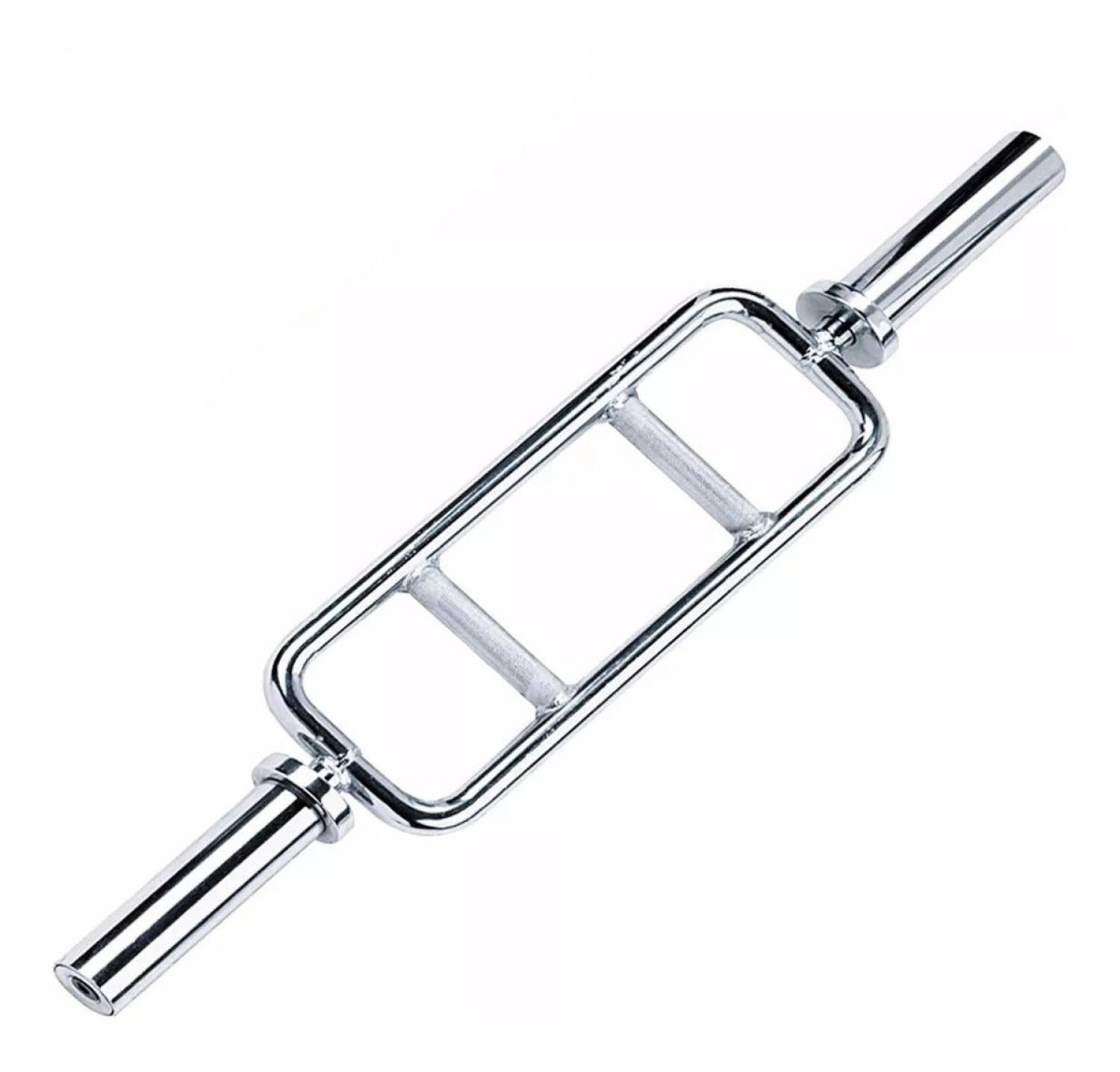 Barra Olimpica Romana Triceps Profesional Pesas Gym - Plateado — El Rey ...