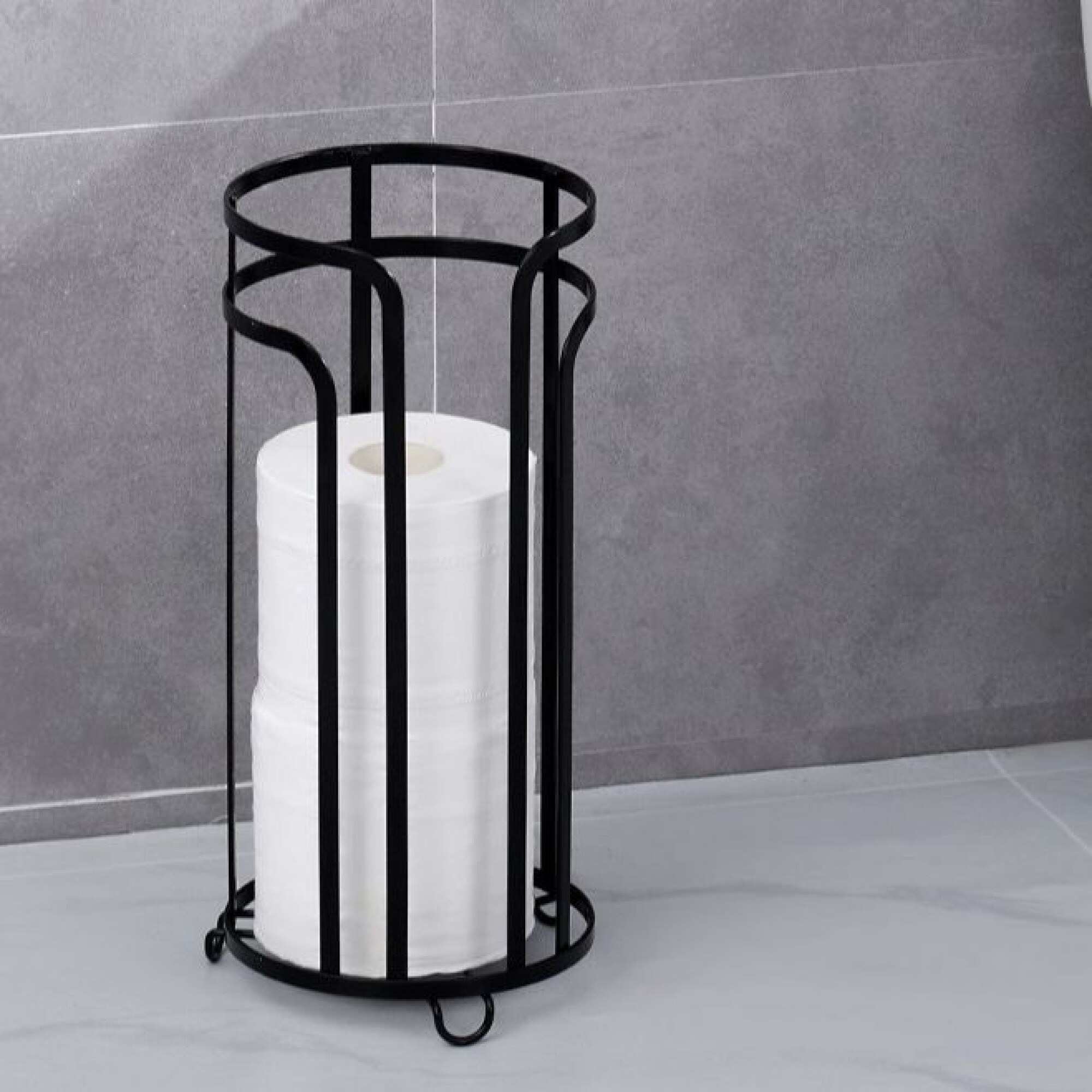 Porta Rollos de Papel Higiénico Vertical — El Capitán