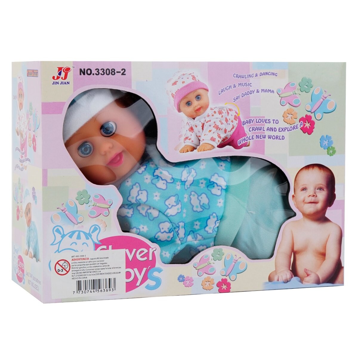 Bebe que gatea — El Clon