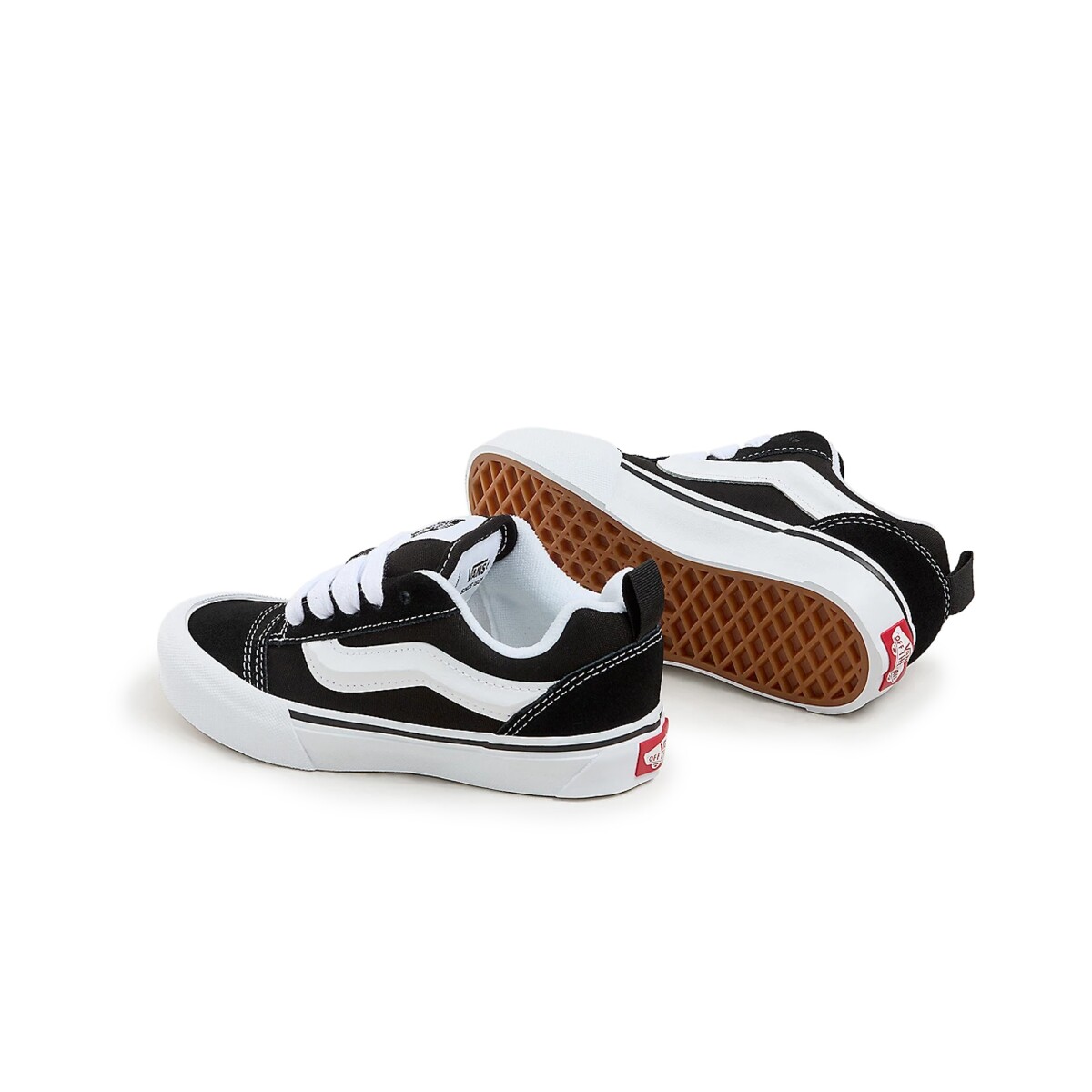 VANS KNU SKOOL JR - Black & White — Zooko