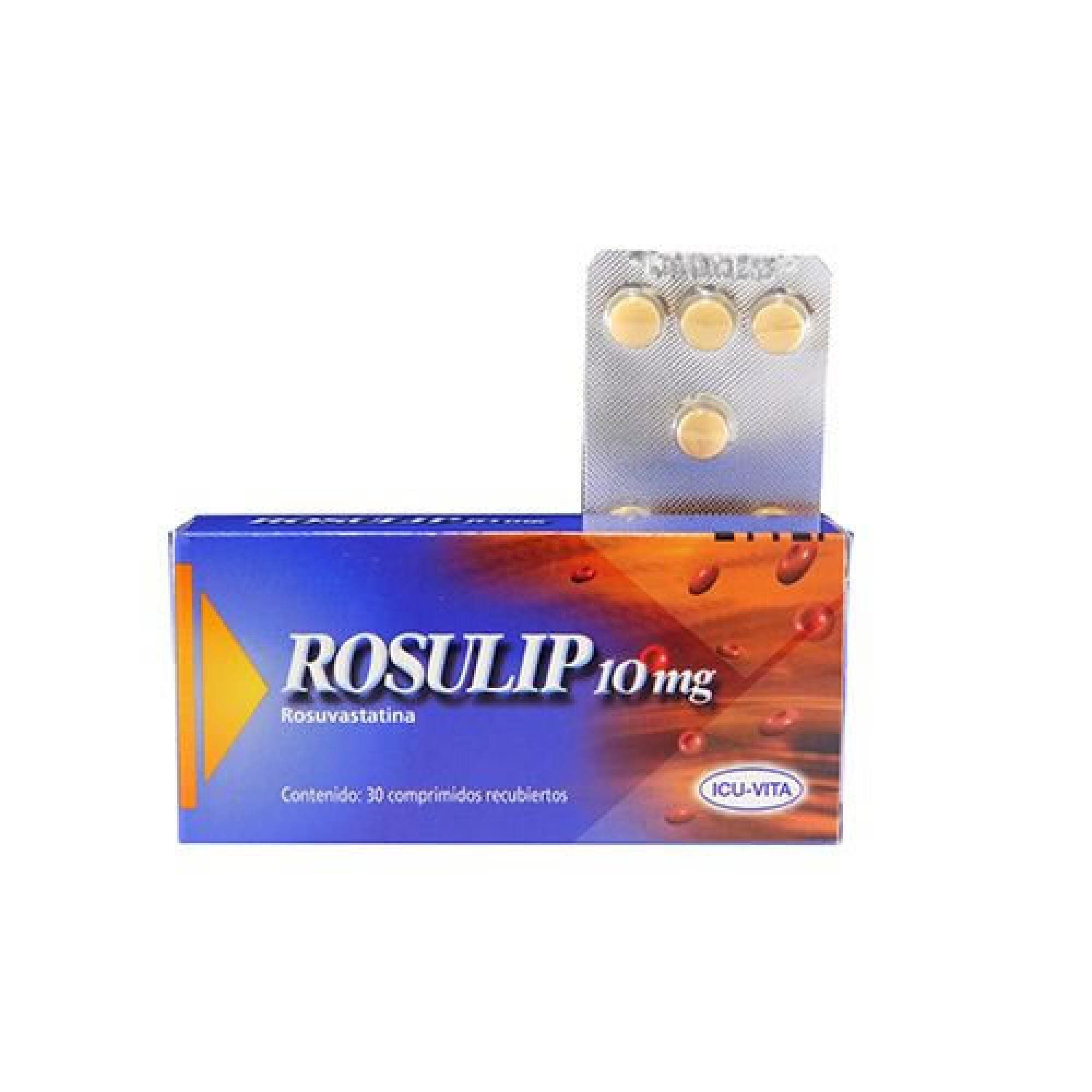Rosulip 10 mg x30 Comprimidos – Hipolipemiante / cardiovascular — Farmaglam