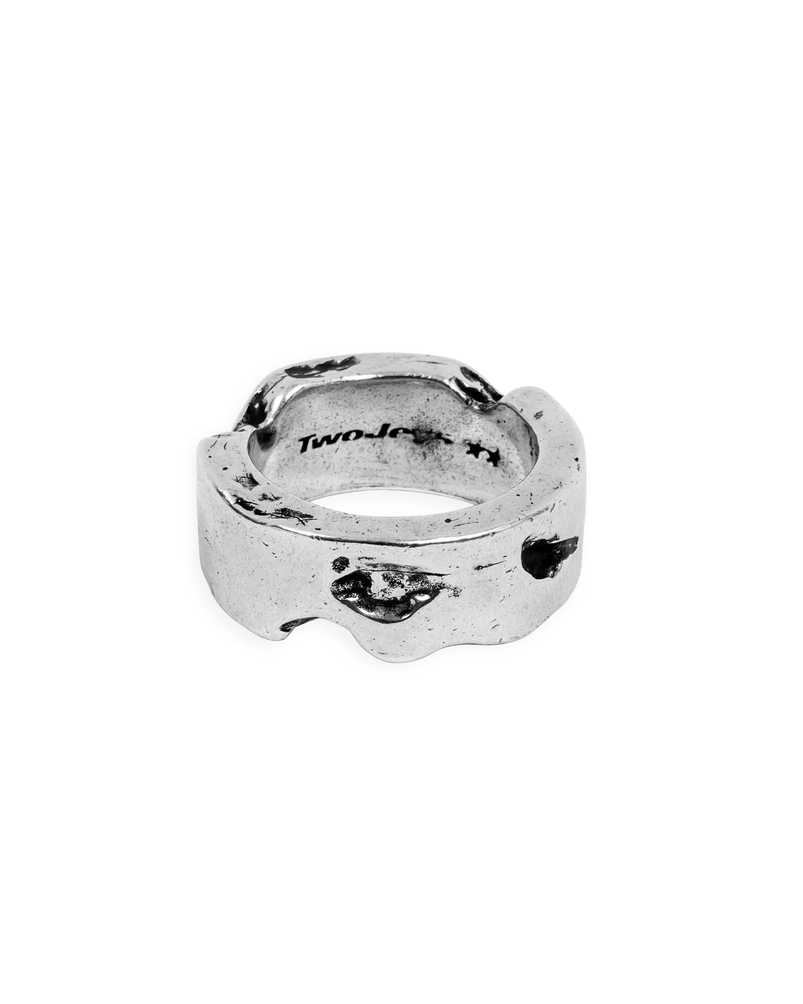 Twojeys Eroded Ring Plata — Neighborhood