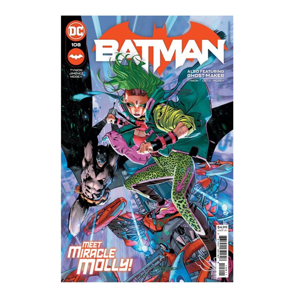 CGC Universal Grade Comic - Batman Ghost-Maker · Batman #108 — X Uruguay