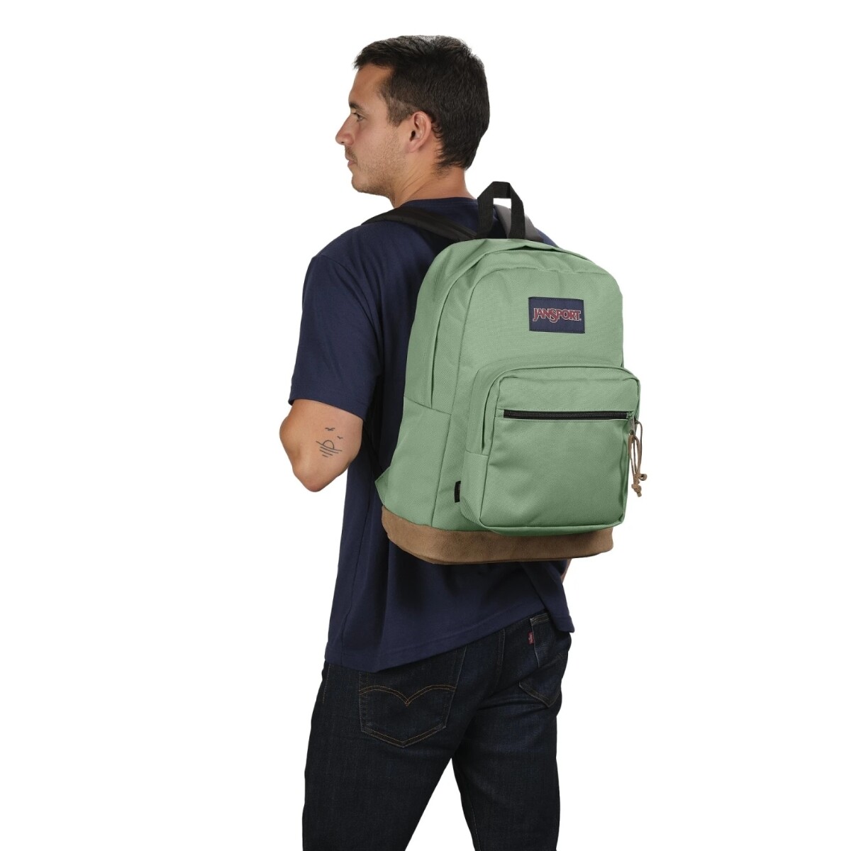 Mochila Right Pack Jansport - Verde claro — Aventureros
