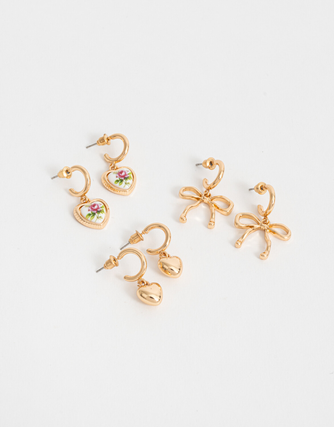 Set De Argollas Vintage — Todomoda