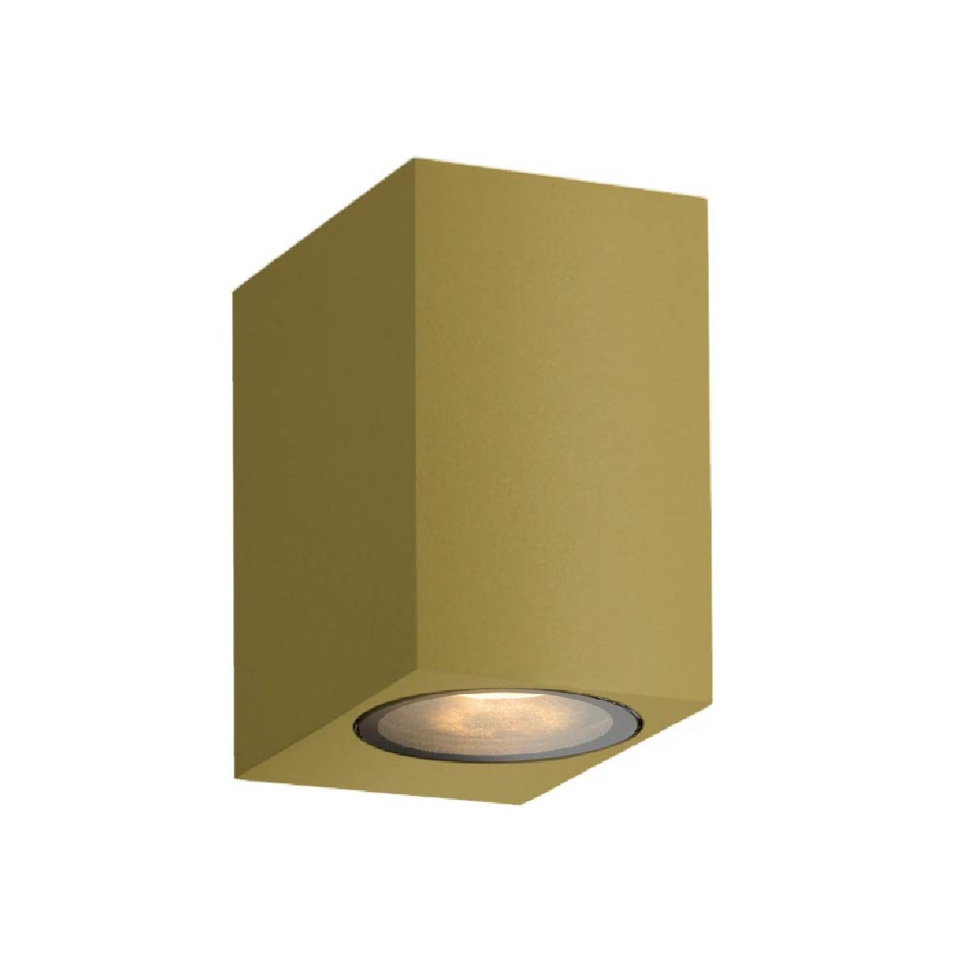 Luminaria de Pared Unidireccional Minimal Pequeño - Sand Brass — Serlux