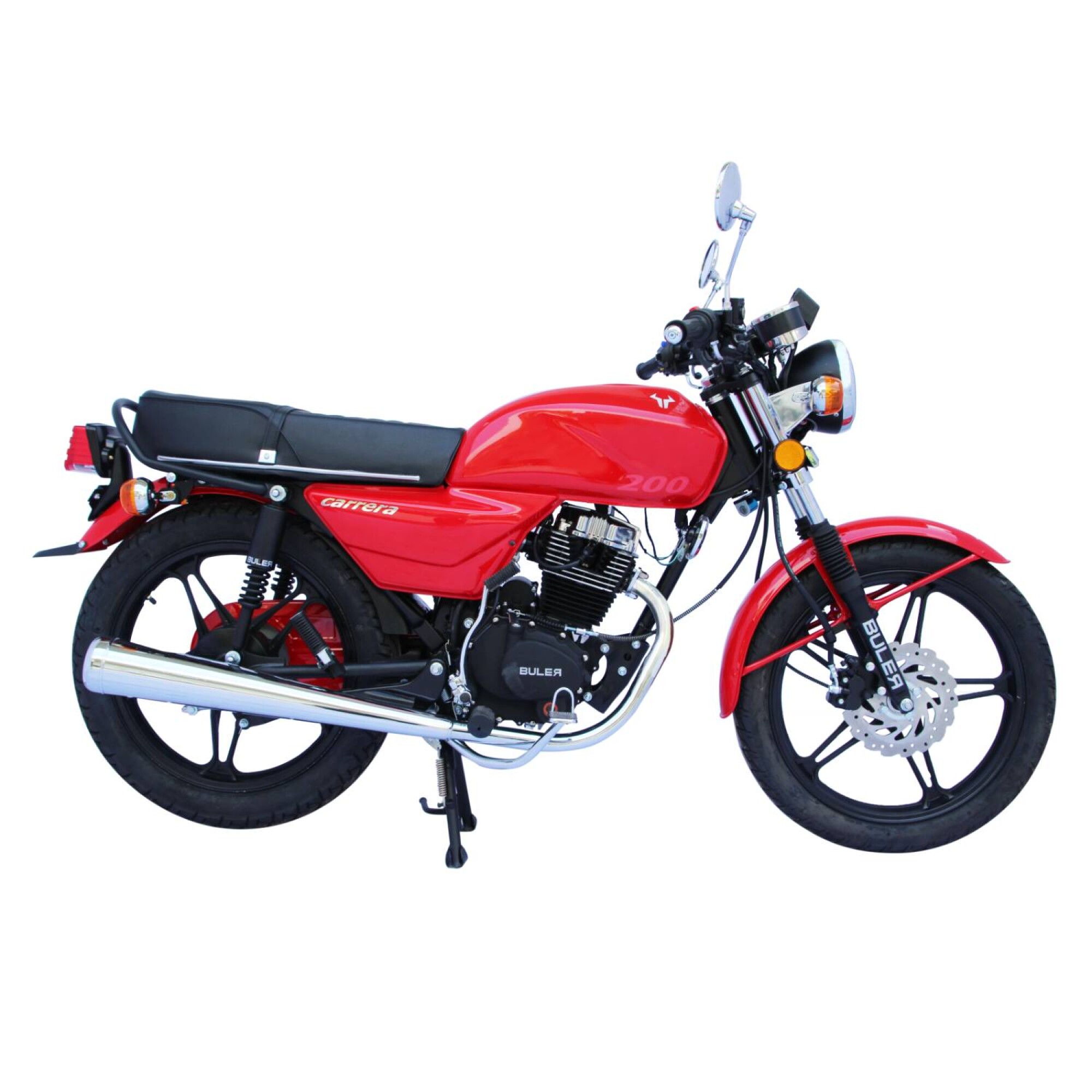Moto Buler Carrera 200cc Aleación - Rojo — Bristol