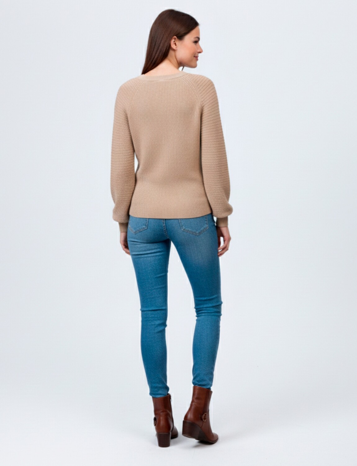 Buzo Manga Calada - Tostado — LA OPERA