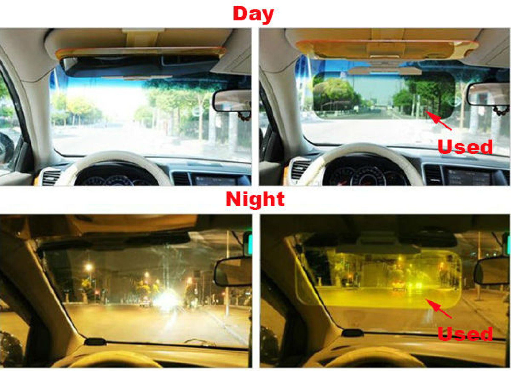 ACCESORIO INTERIOR - VISOR ALTA DEFINICION PARA DIA Y NOCHE WESTON — Cymaco