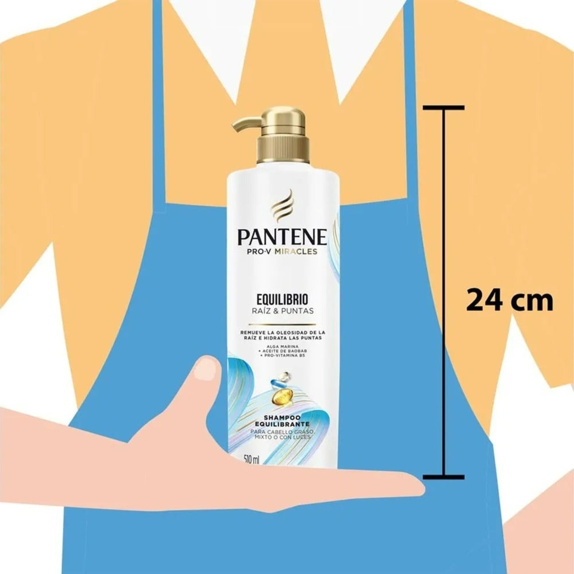 Pantene Shampoo Equilibrio 510ml — Farmaglam