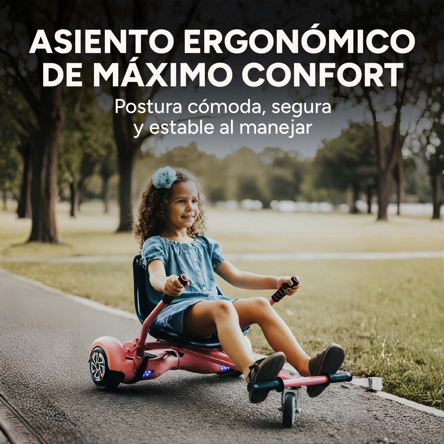 Asiento Para Hoverboard Hovercart Patineta Electrica GoGreen - Color ...