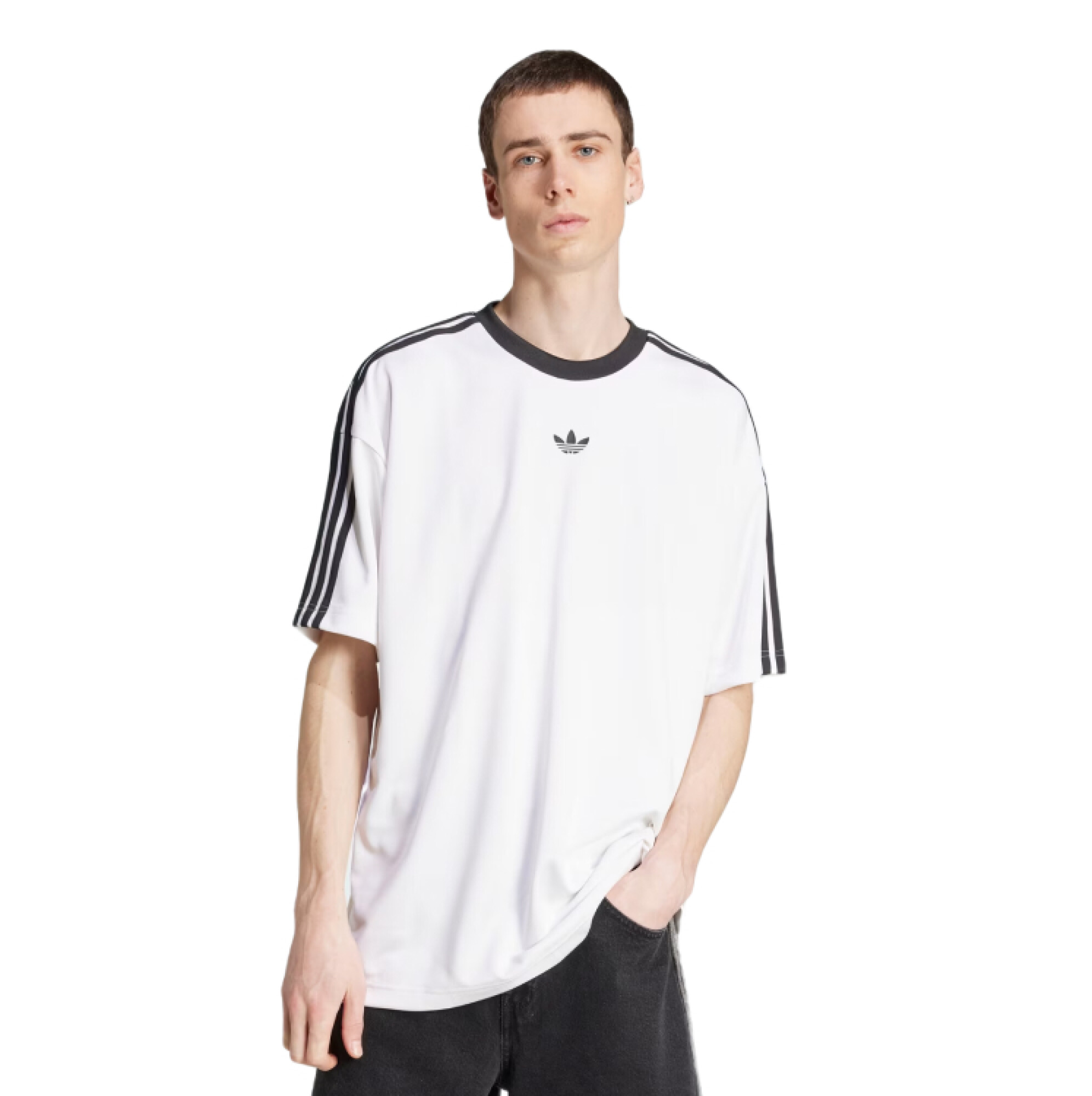 Remera Adidas Jacquard - Blanco — La Isla