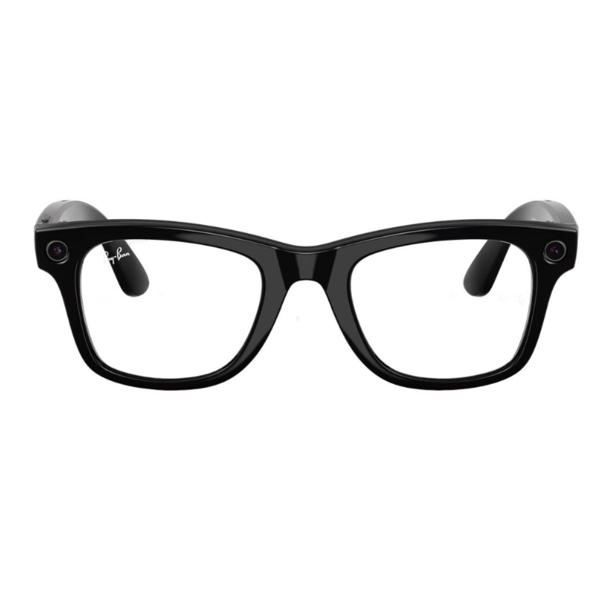 Lente Ray-Ban Meta Wayfarer Gen2 Shiny Black Trans Graphite Green L ...