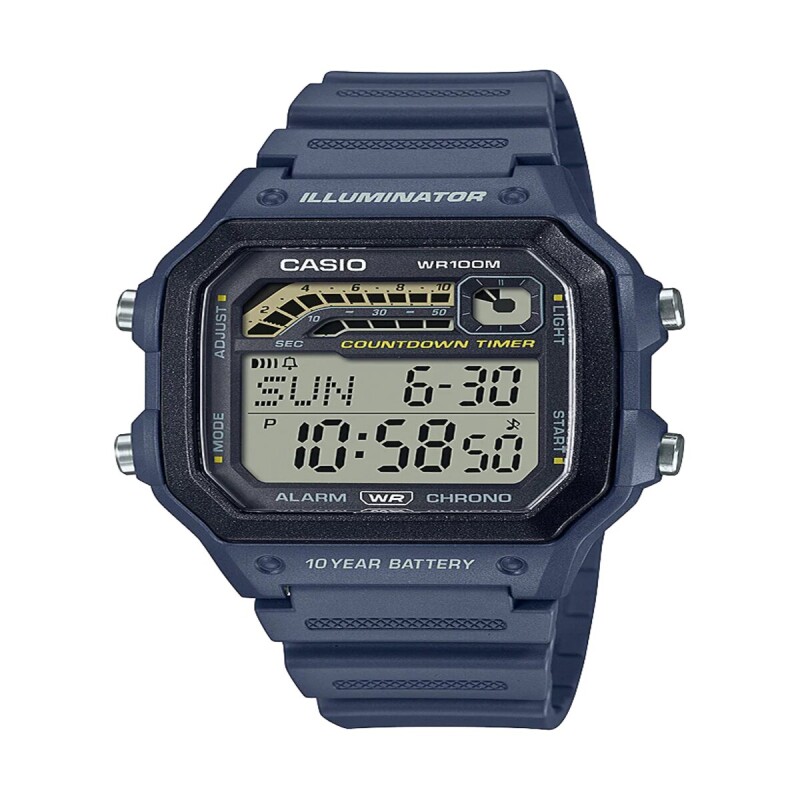 Casio Digital - WS1600H-2A — La hora exacta