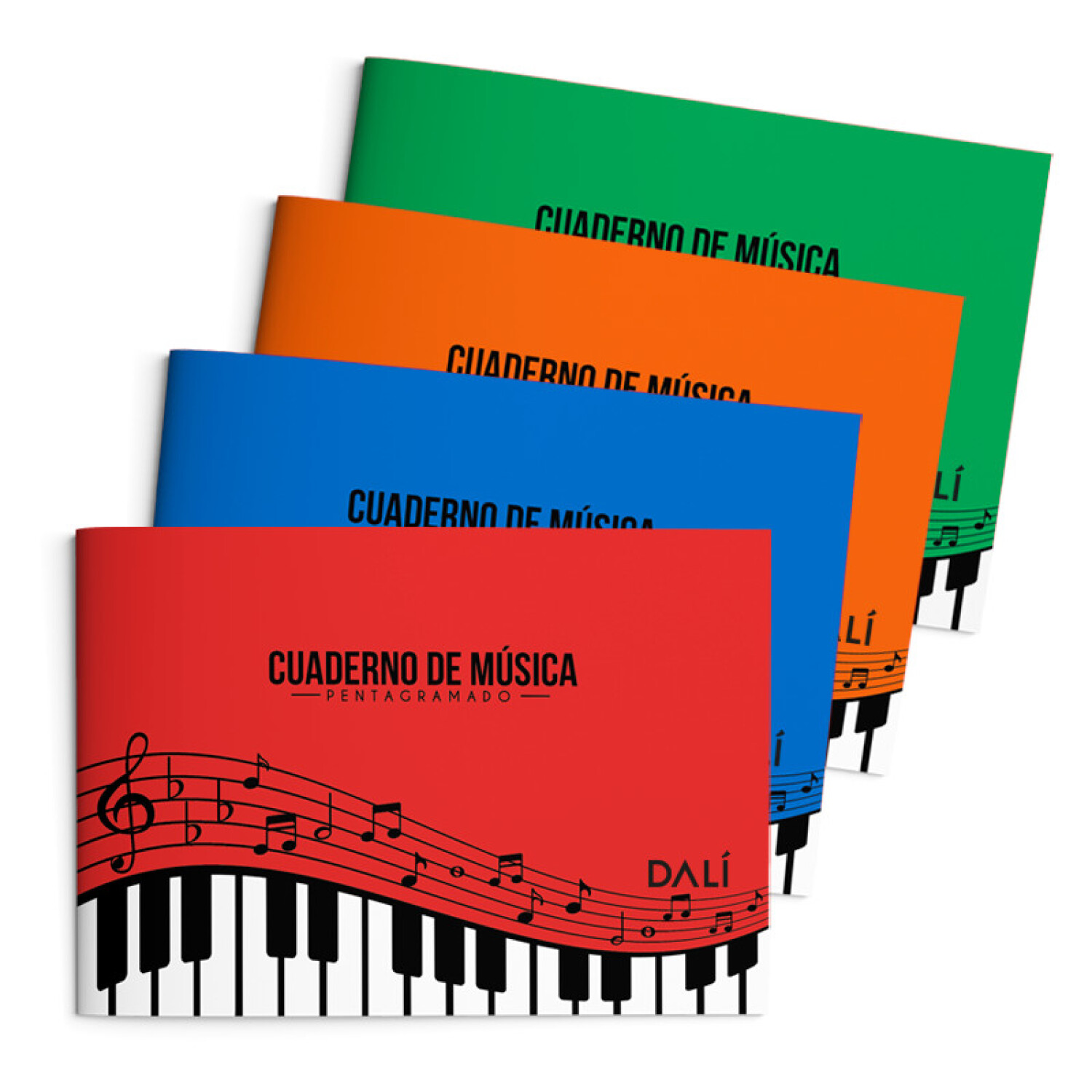 Cuaderno de música pentagramado - 20H — Infantozzi