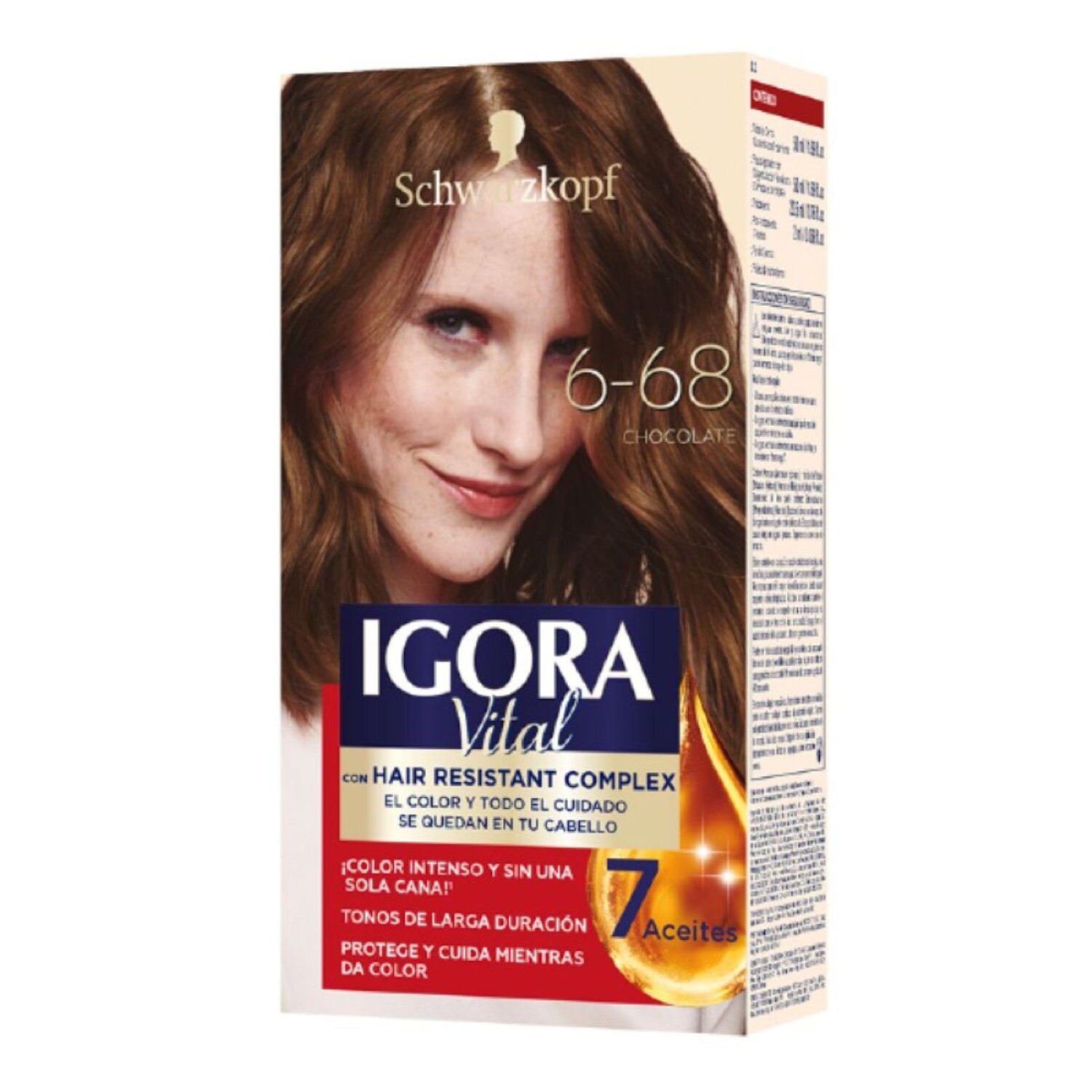 IGORA VITAL COLOR CHOCOLATE N° 6-68 X50 — Farmacenter