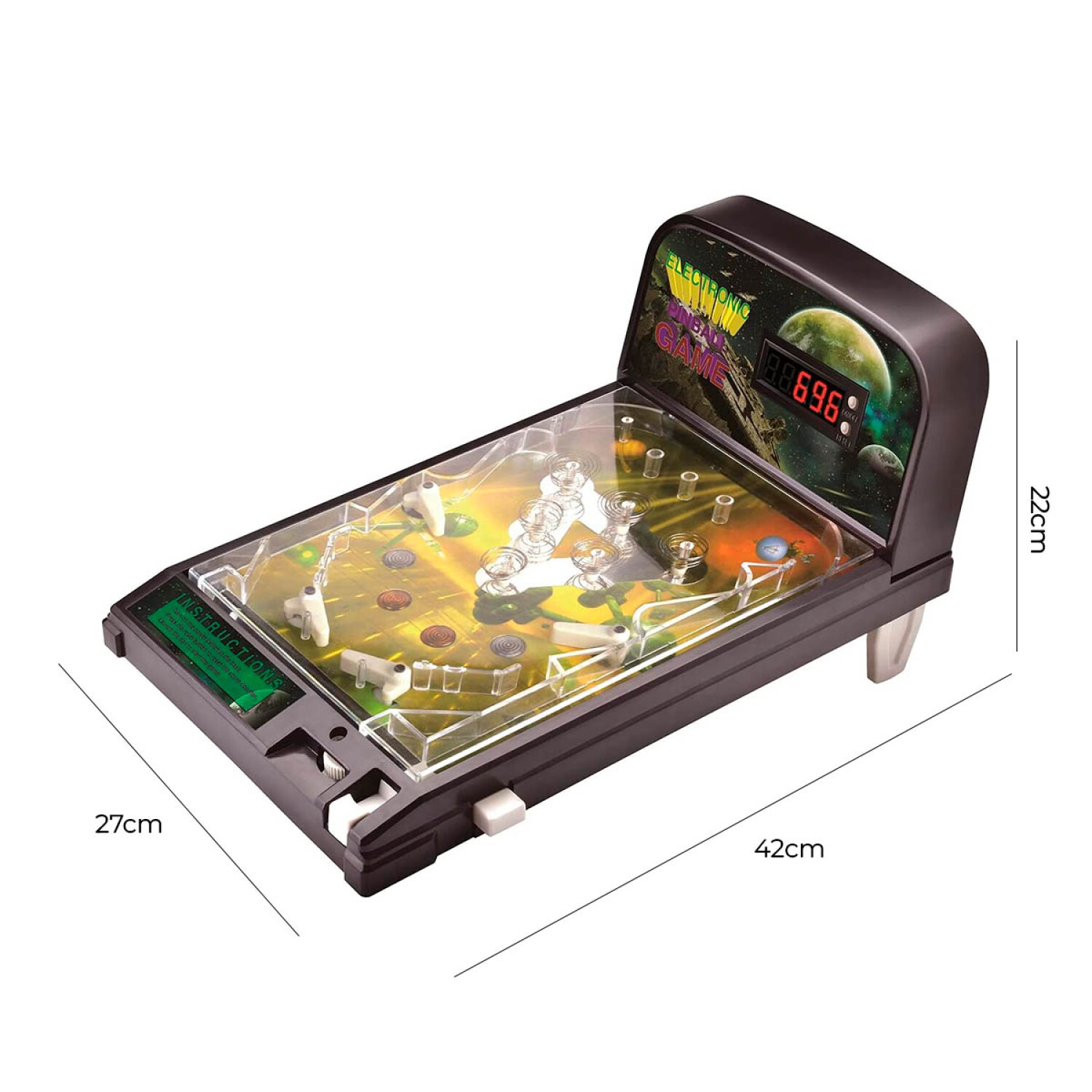 Mini Maquina Mesa Flipper Pinball Digital Retro — El Rey del ...