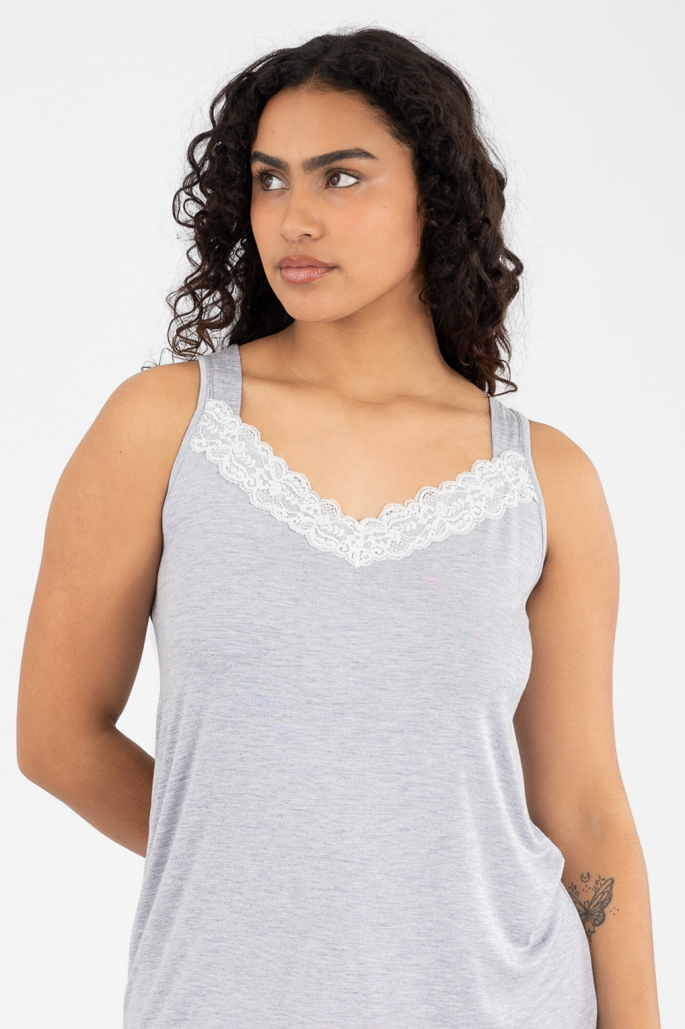 Solange pijama melange lt blue - Celeste — SiSi