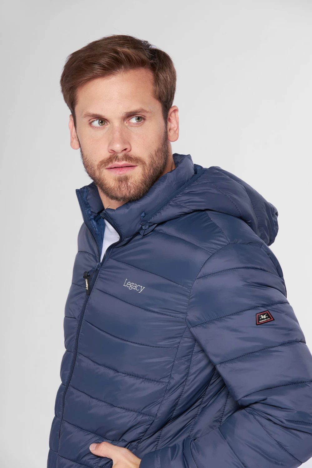 CAMPERA DE ABRIGO - Azul — Legacy
