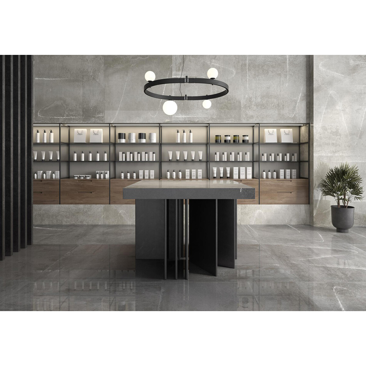 Porcelanato Vulcan Grey "a" 60x120 Cm — Castro