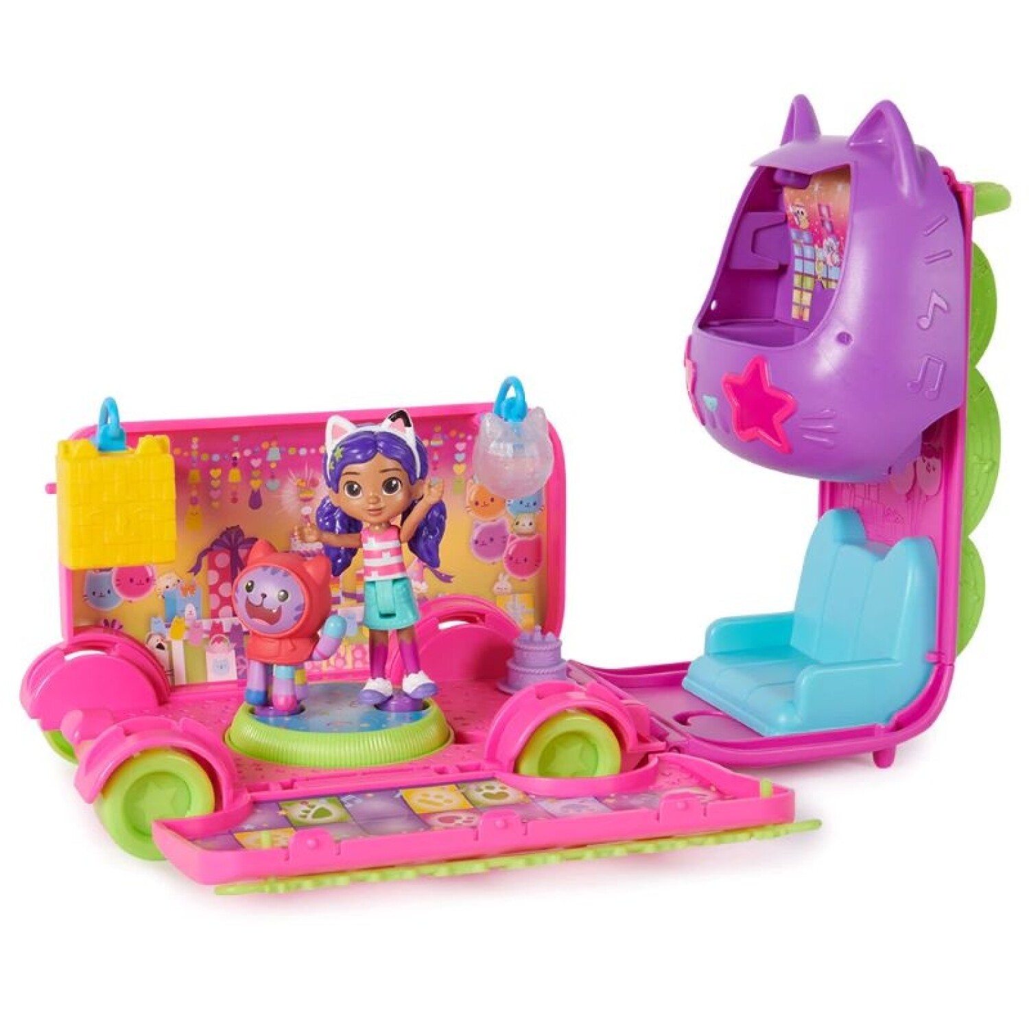 Playset Gabby´s Dollhouse Autobús de Fiesta — Universo Binario