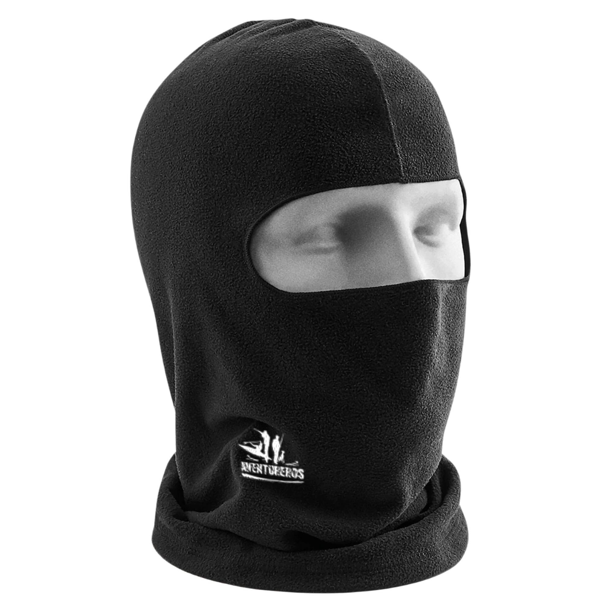 Balaclava en micropolar Aventureros - Negro — Aventureros