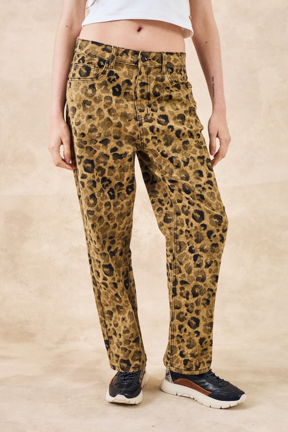 Jean Recto Animal Print - Multi — Lemon