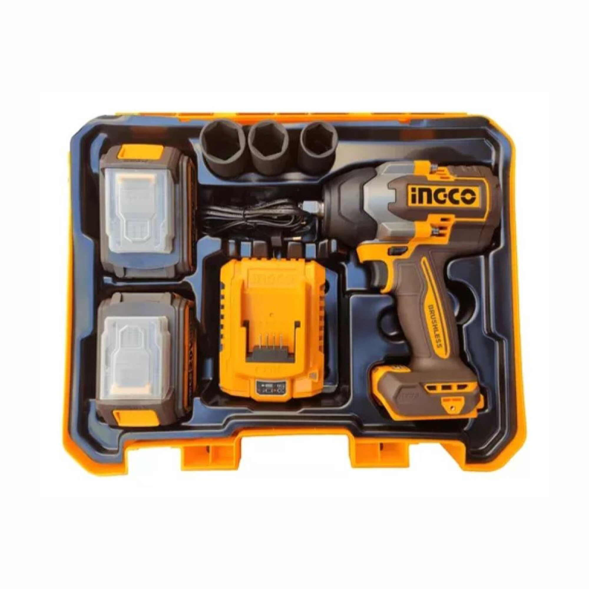 Llave De Impacto A Batería INGCO CIWLI2085 850NM Con Valija — AMV Store