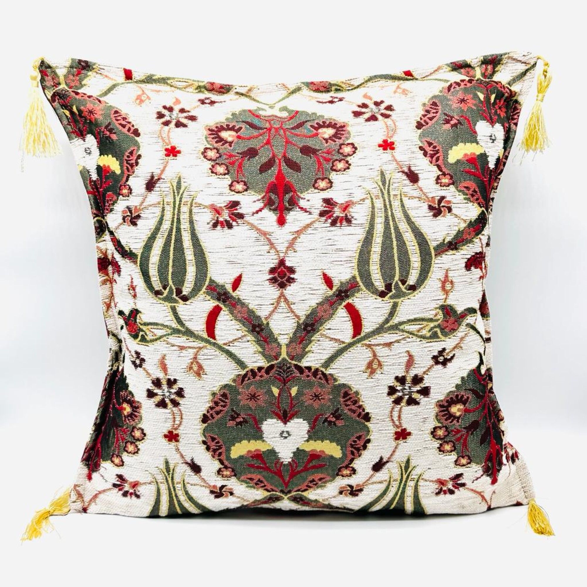 Funda Almohadón Royal Tulip - Blanco — Turkish Bazar