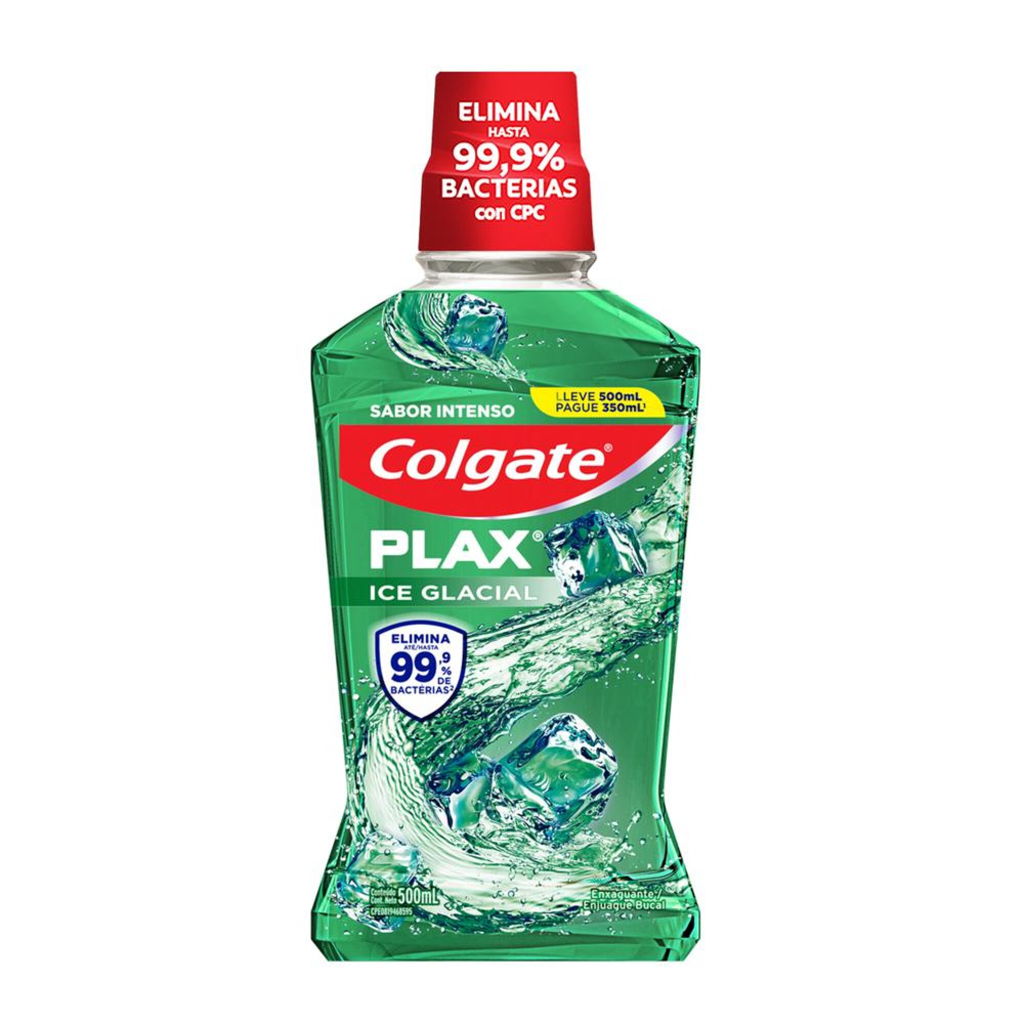 Enjuague Bucal Colgate Plax Ice Glacial 500 X 350 Ml — San Roque