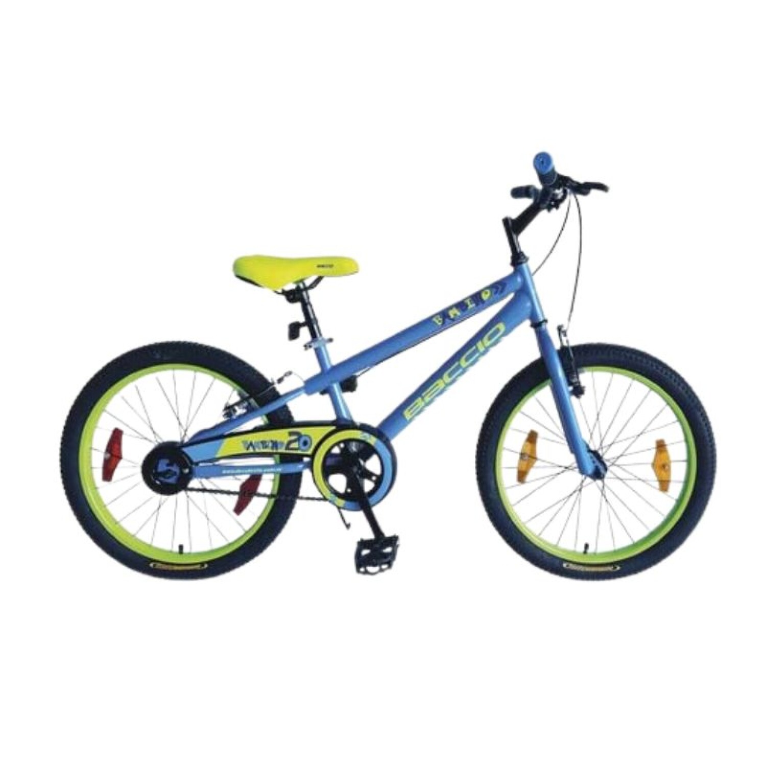 Bicicleta Infantil Bambino - Rodado 20 - Baccio - Azul — Rustico Hogar