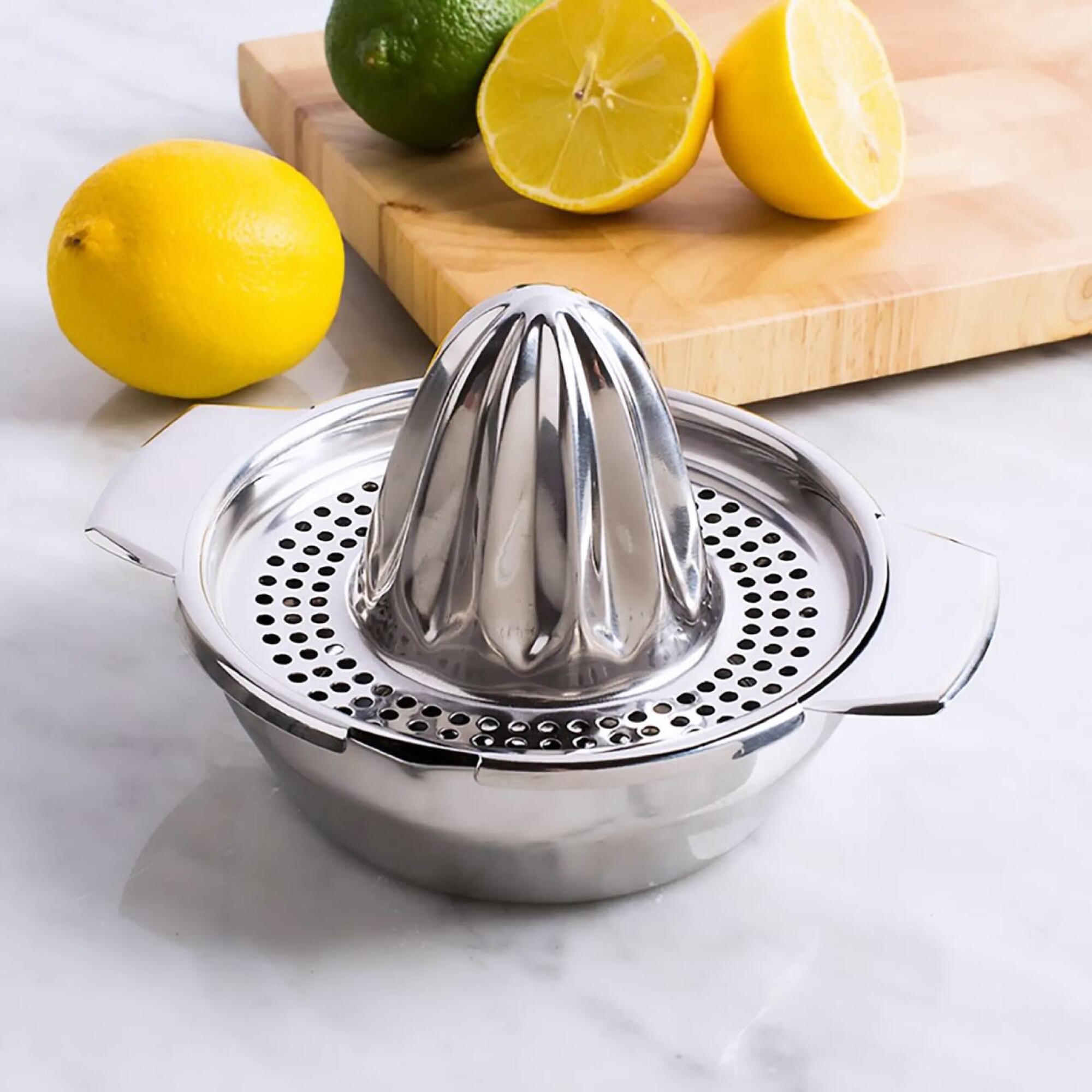 Exprimidor Manual Acero Inoxidable 200ml — El Capitán